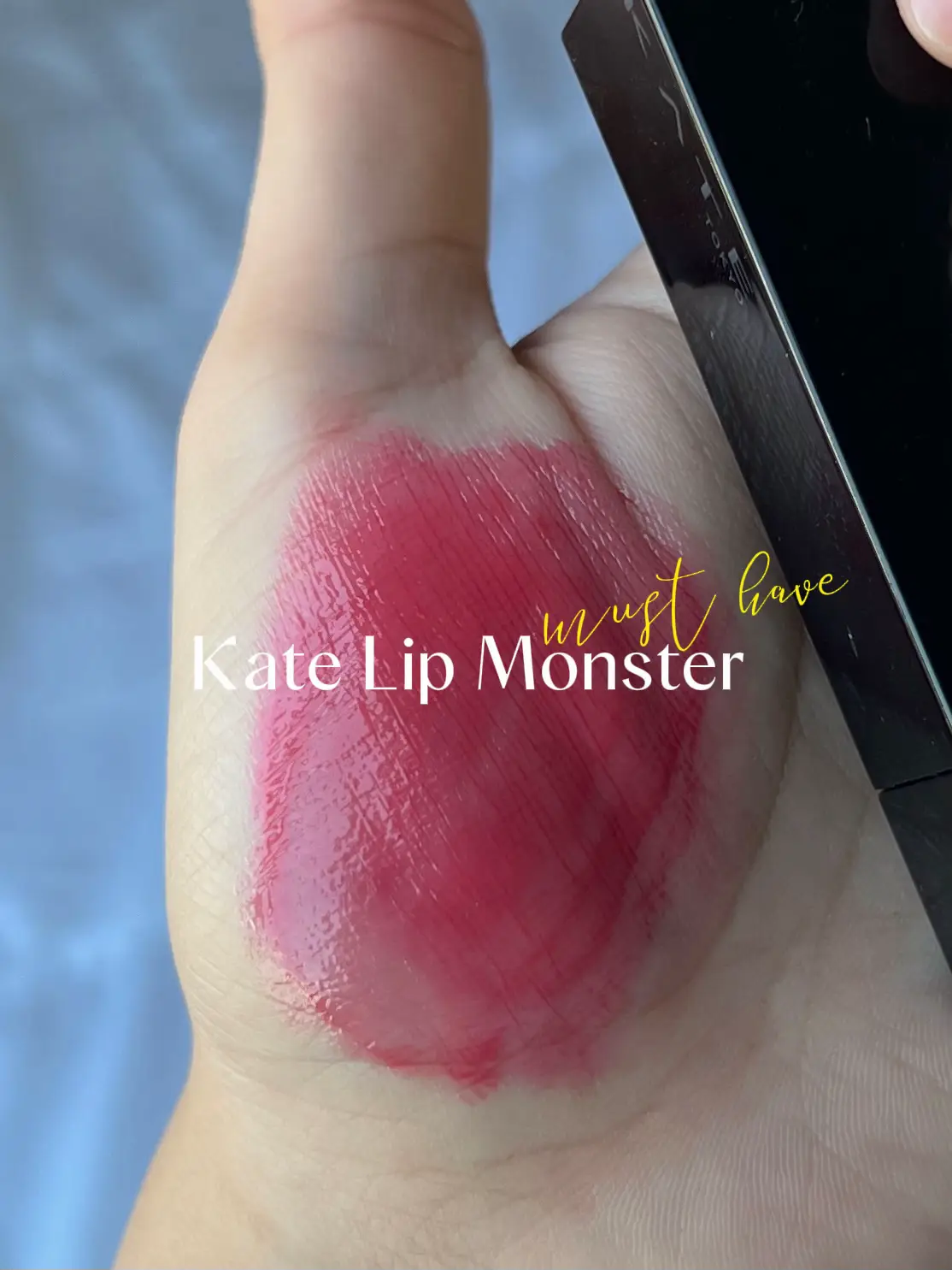 รีวิว Kate Lip Monster เบอร์ 01 ที่หายากที่สุด💄 | แกลเลอรีที่โพสต์โดย ᴏɴᴏ | Lemon8