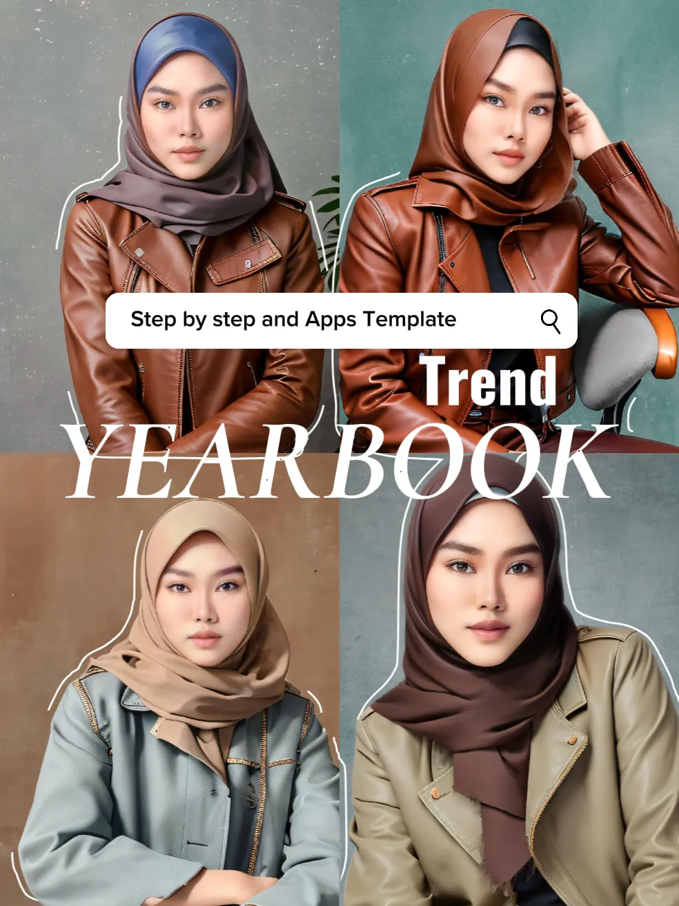 How to make HALAL YEARBOOK Ai Trend! | Galeri disiarkan oleh Lovelynn | Lemon8