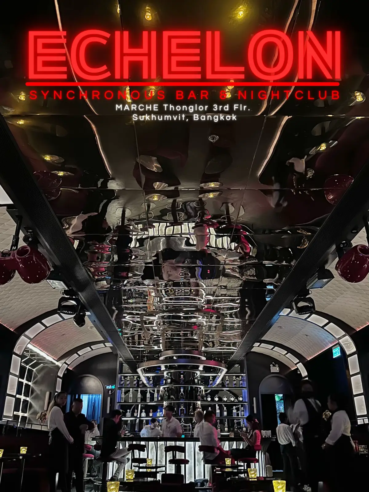 ECHELON! บาร์และผับสุดฮิตเซเลปไปเพียบ 🚂🔥 | แกลเลอรีที่โพสต์โดย txteaux ...