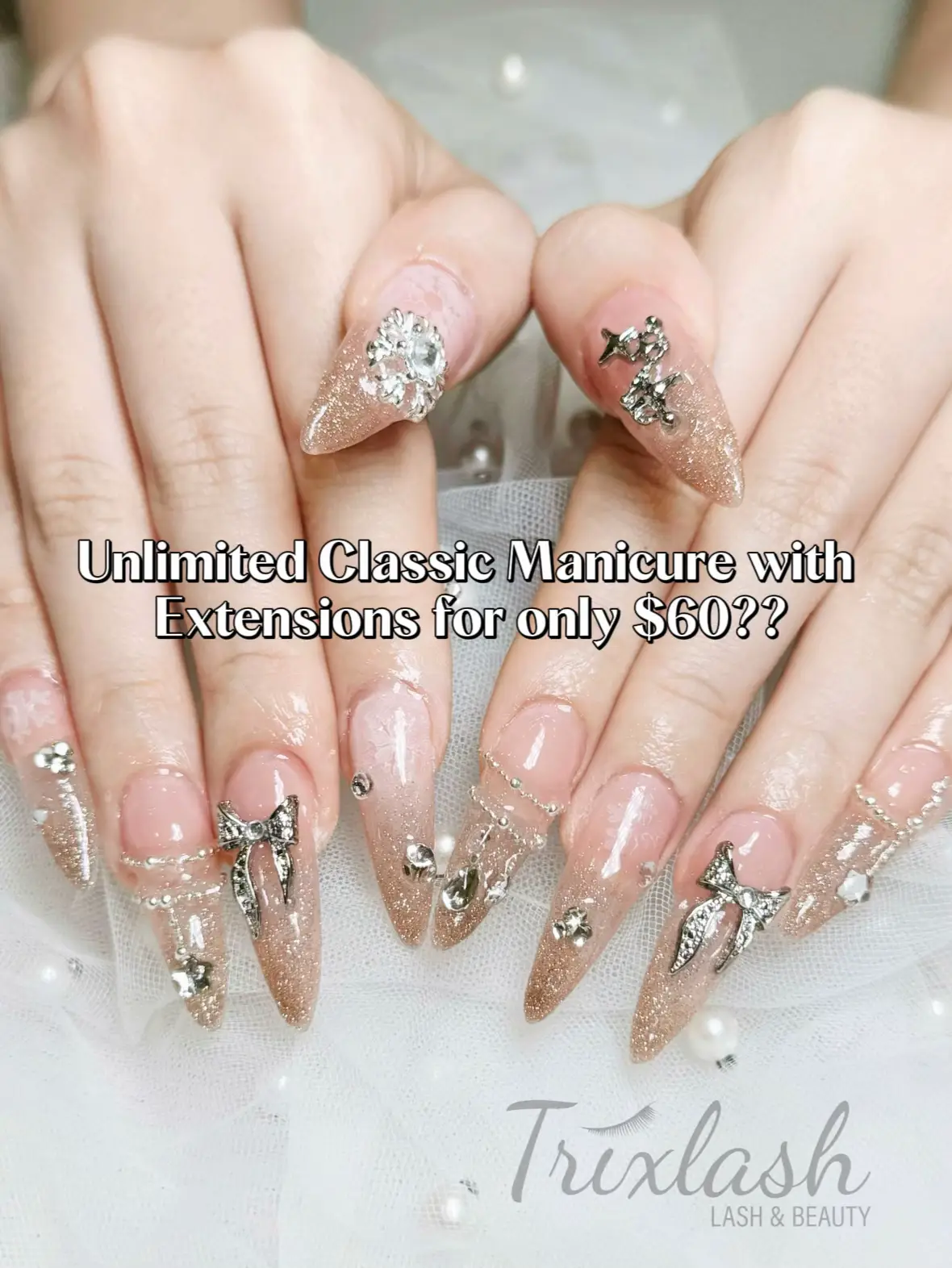 UNLIMITED CLASSIC GELX EXTENSIONS AT ONLY $60? | Video published by ...