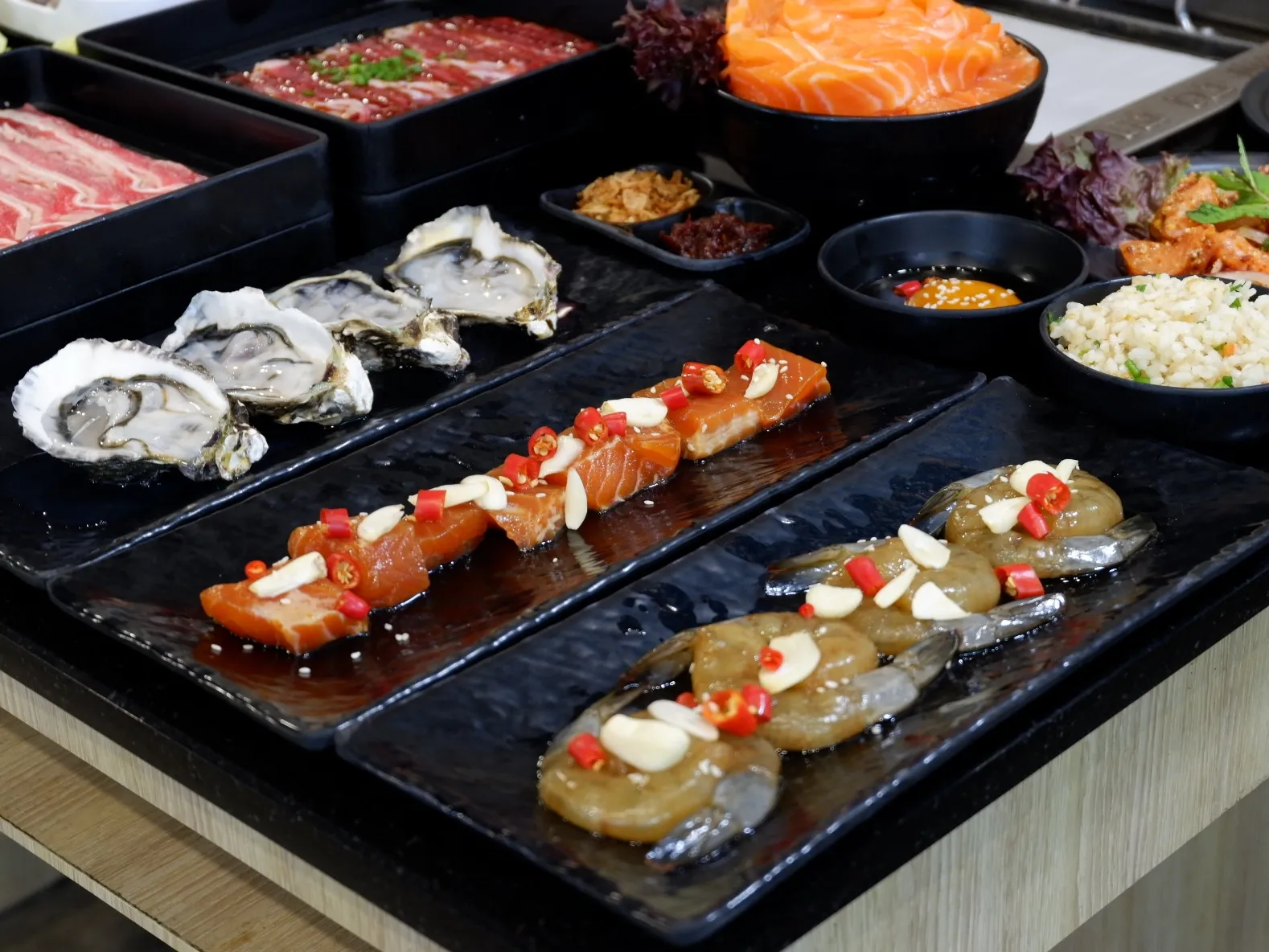 Hungry Heal บุฟเฟ่ต์ ปิ้งย่าง ชาบู ครบจบในเตาเดียว | แกลเลอรีที่โพสต์ ...