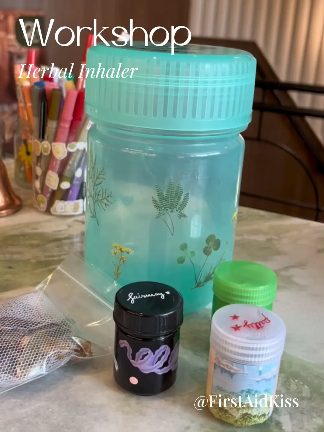 ไปทำ Workshop DIY ยาดมยักษ์กัน | วิดีโอที่เผยแพร่โดย ffairwayy | Lemon8