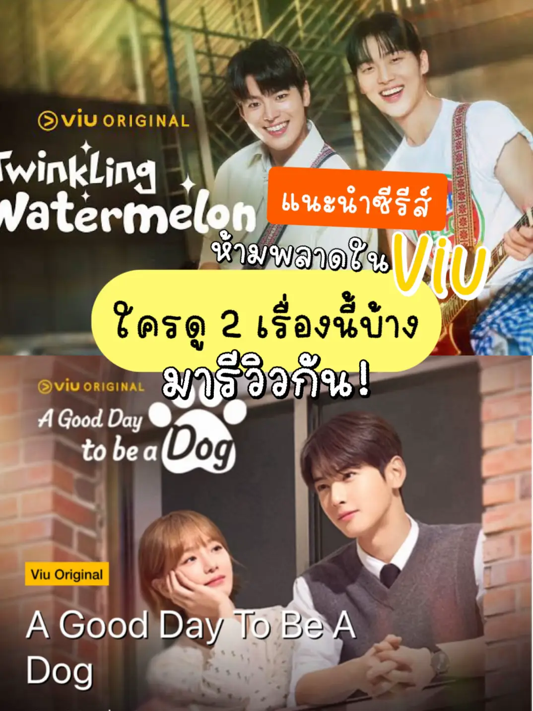 2 ซีรีส์น่าดูจาก viu ใครดูอยู่บ้าง มาเม้ามอยกัน! | แกลเลอรีที่โพสต์โดย ข้าวหอมรีวิว 🇯🇵 | Lemon8