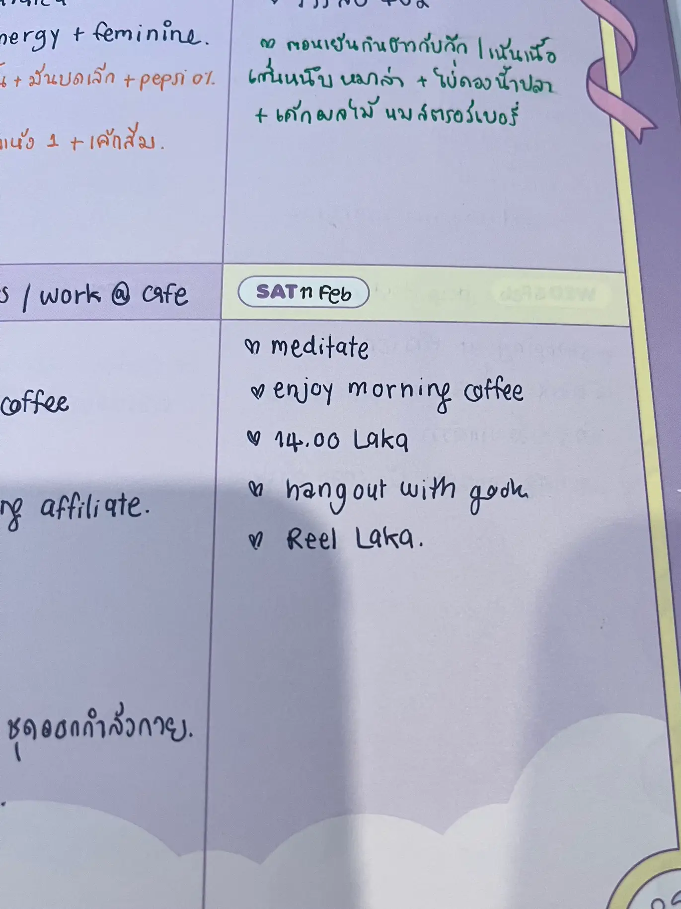 แชร์วิธีการ set theme ให้ตัวเอง สู่ better version🩷 | แกลเลอรีที่โพสต์โดย rungrungdiary | Lemon8