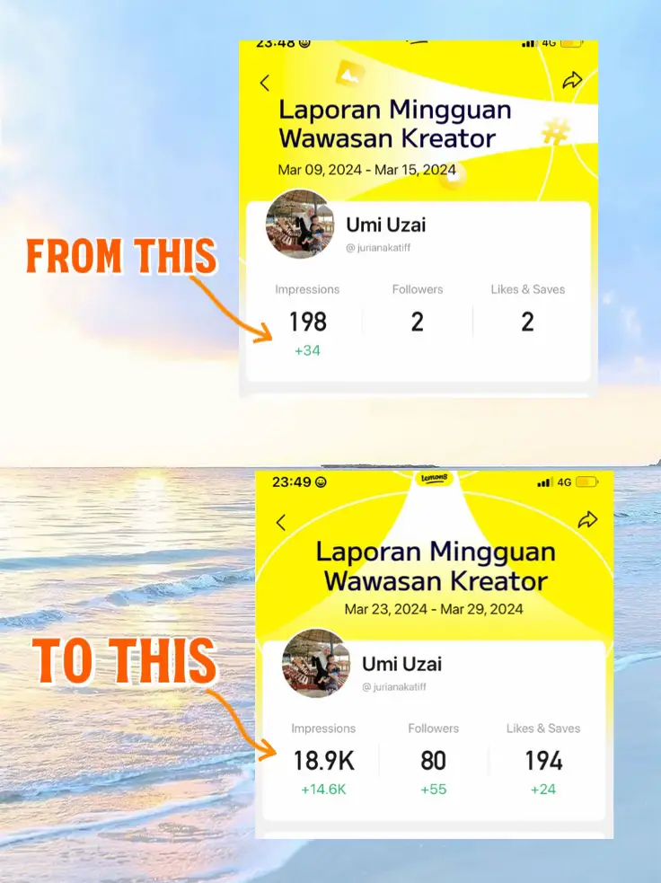 Korang nak impressions naik tak? 🫣 | Galeri disiarkan oleh Umi Uzai | Lemon8