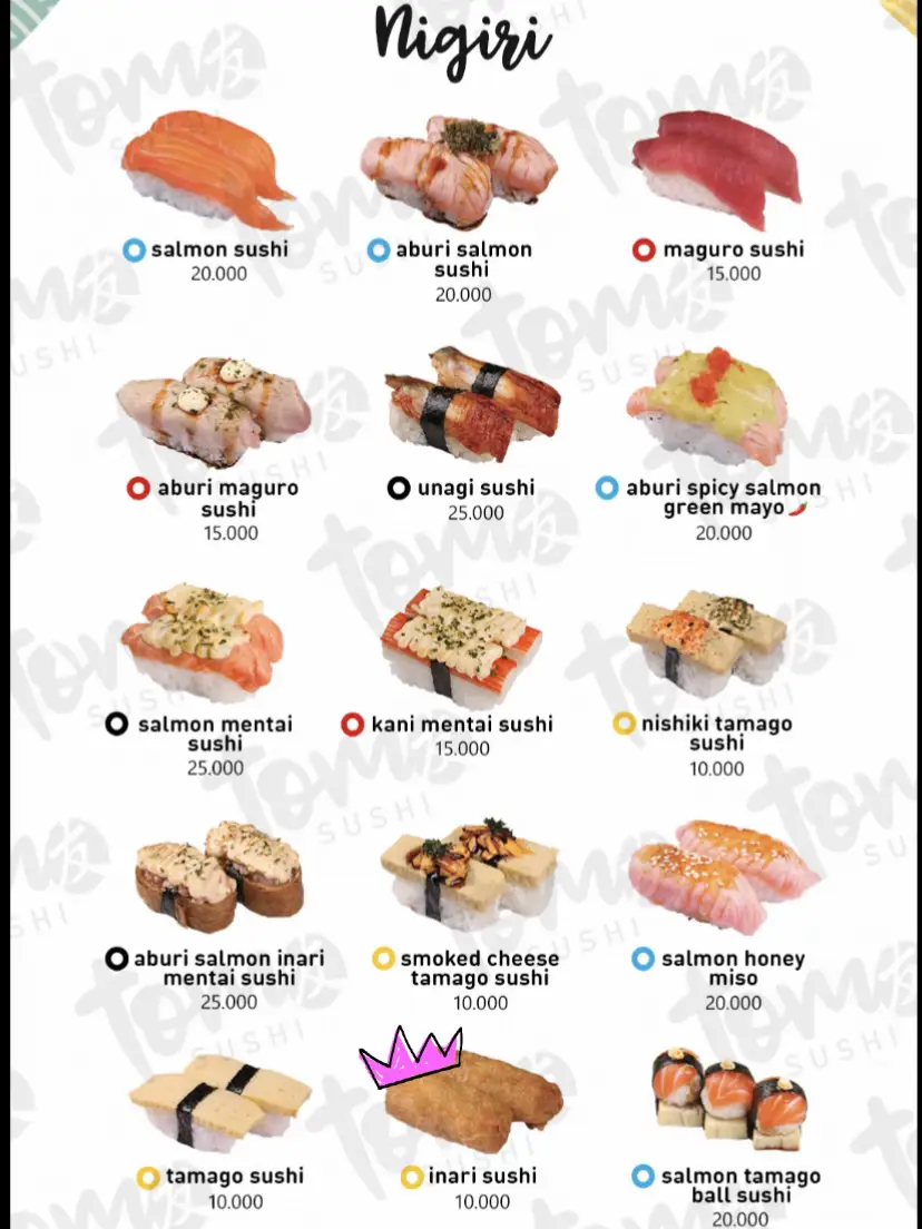 TUTORIAL PESAN & SPILL MENU TOM SUSHI 🍣 | Galeri diposting oleh Anggri ...