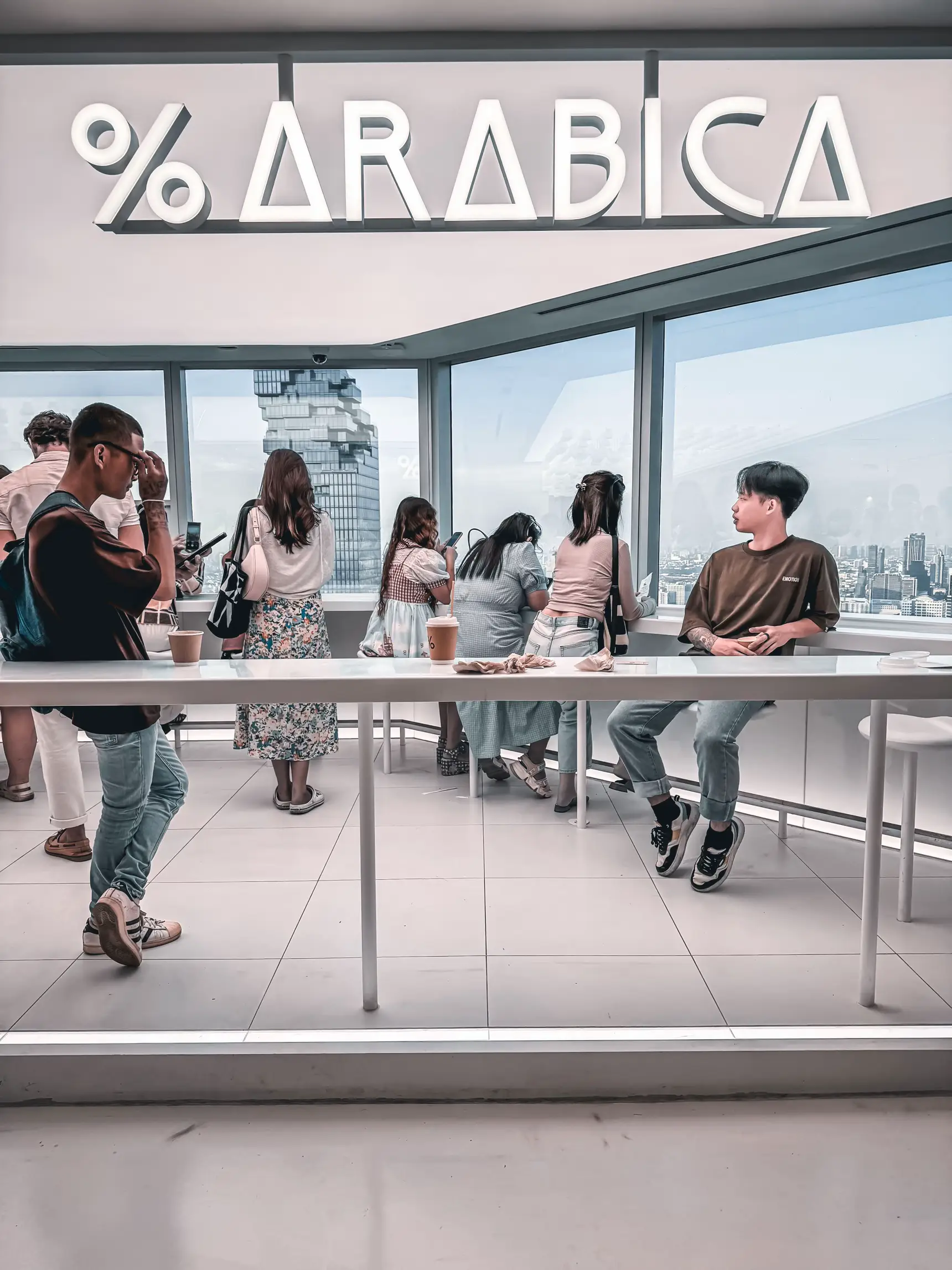 Arabica Empire Towers - Enjoy coffee with a view. | Gallery posted by ...