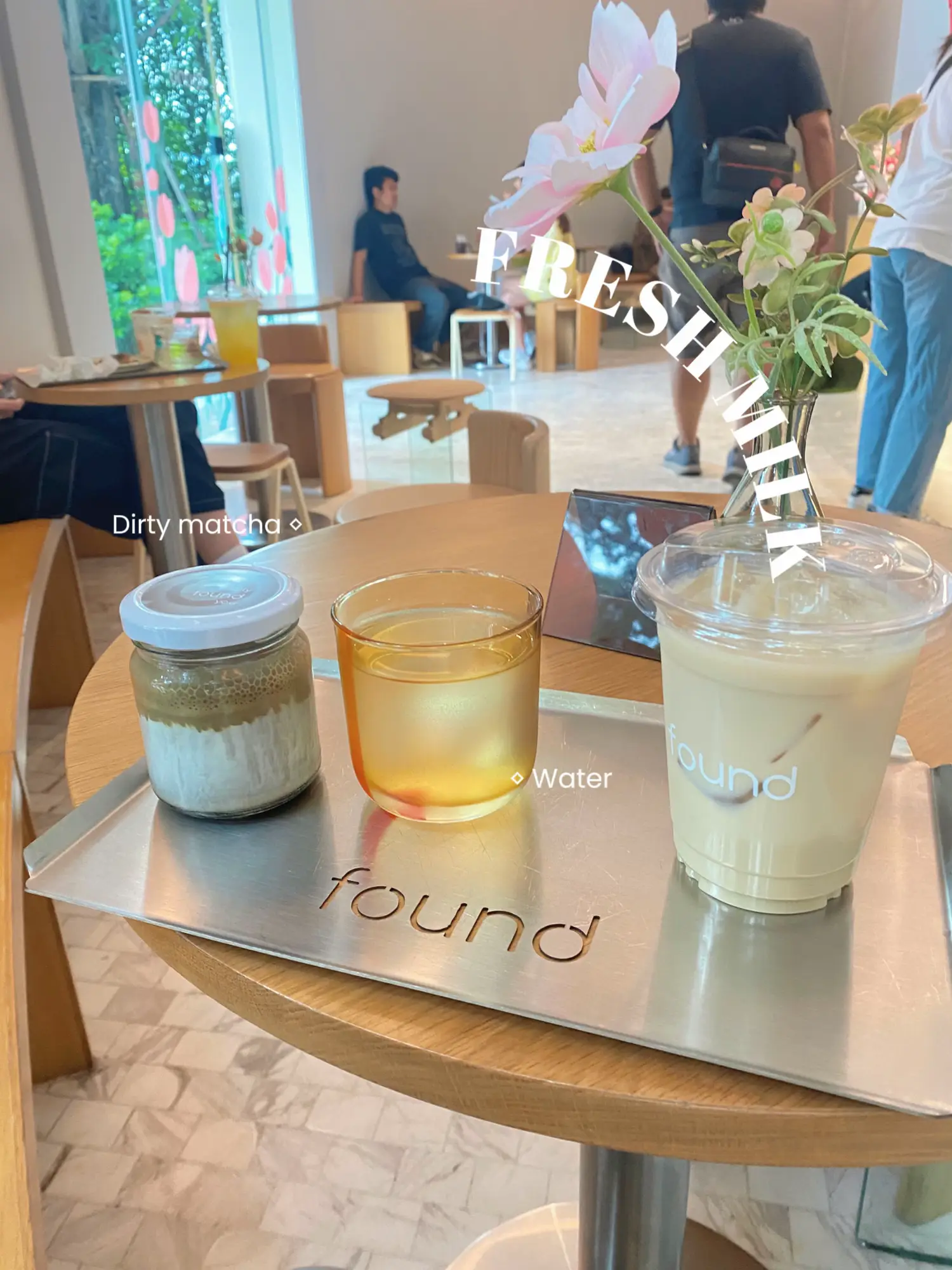FOUND CAFE☕️ | คาเฟ่ย่านรามอินทรา สไตล์มินิมอล🌷 | แกลเลอรีที่โพสต์โดย 💖รีวิวไปก่อน | Lemon8