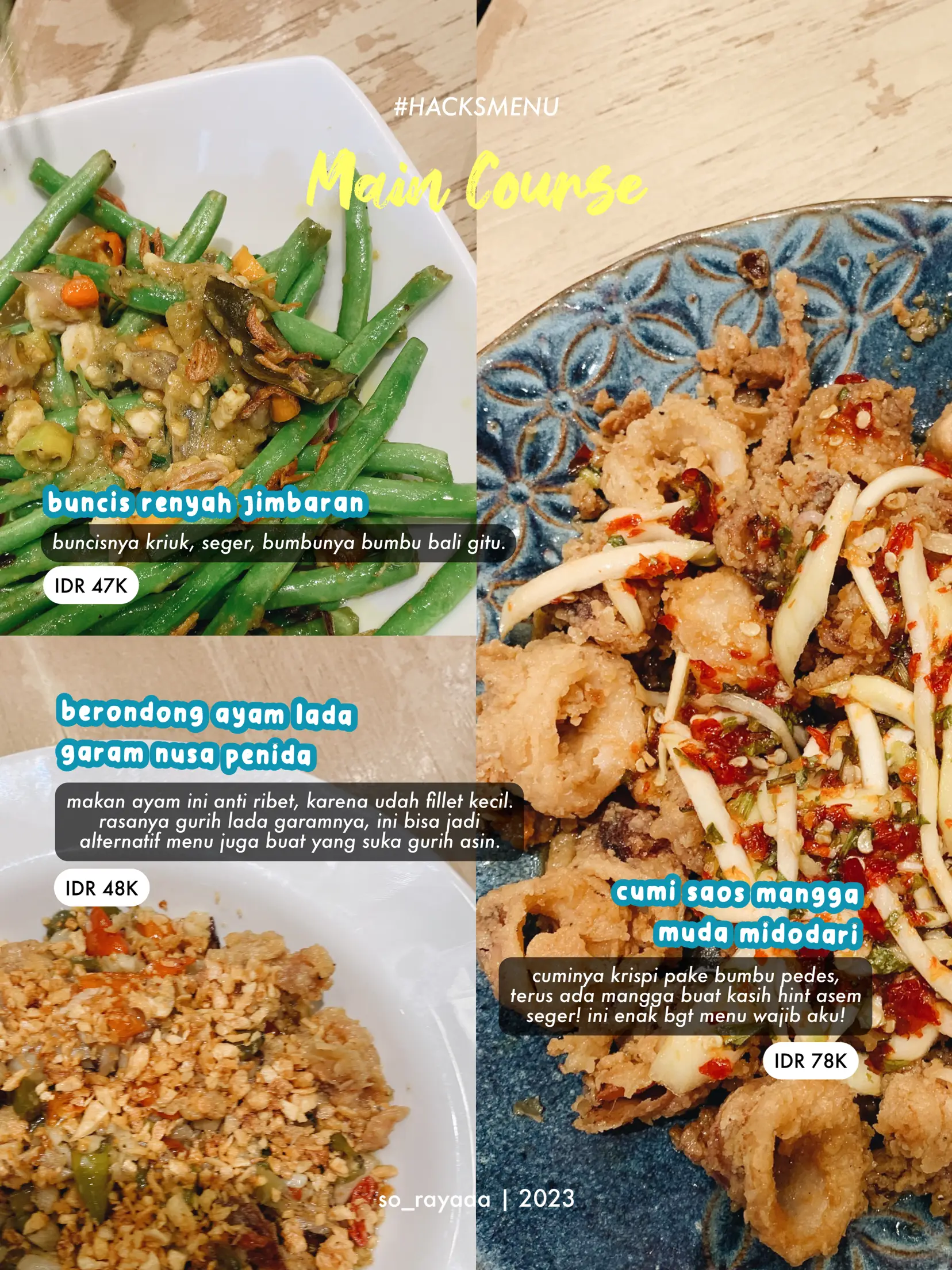 KEBANYAKAN MENU! MAKAN APA DI REMBOELAN? 🤔 | Galeri diposting oleh ...