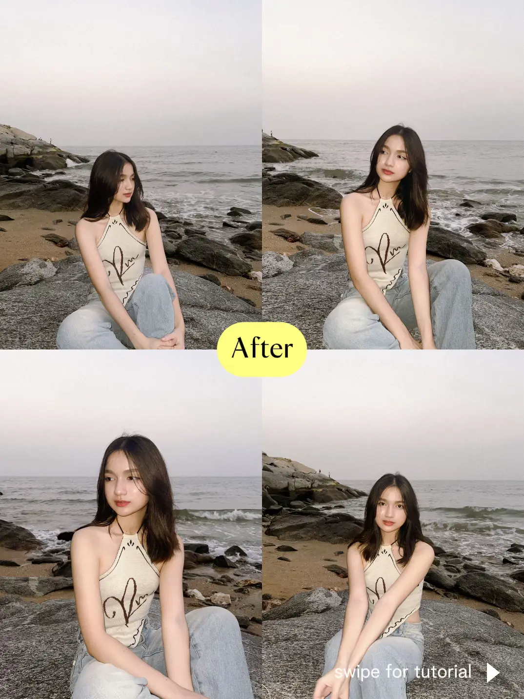 How to กู้รูปแสงพังด้วยแอพ lightroom 📸 | แกลเลอรีที่โพสต์โดย beamutcha | Lemon8