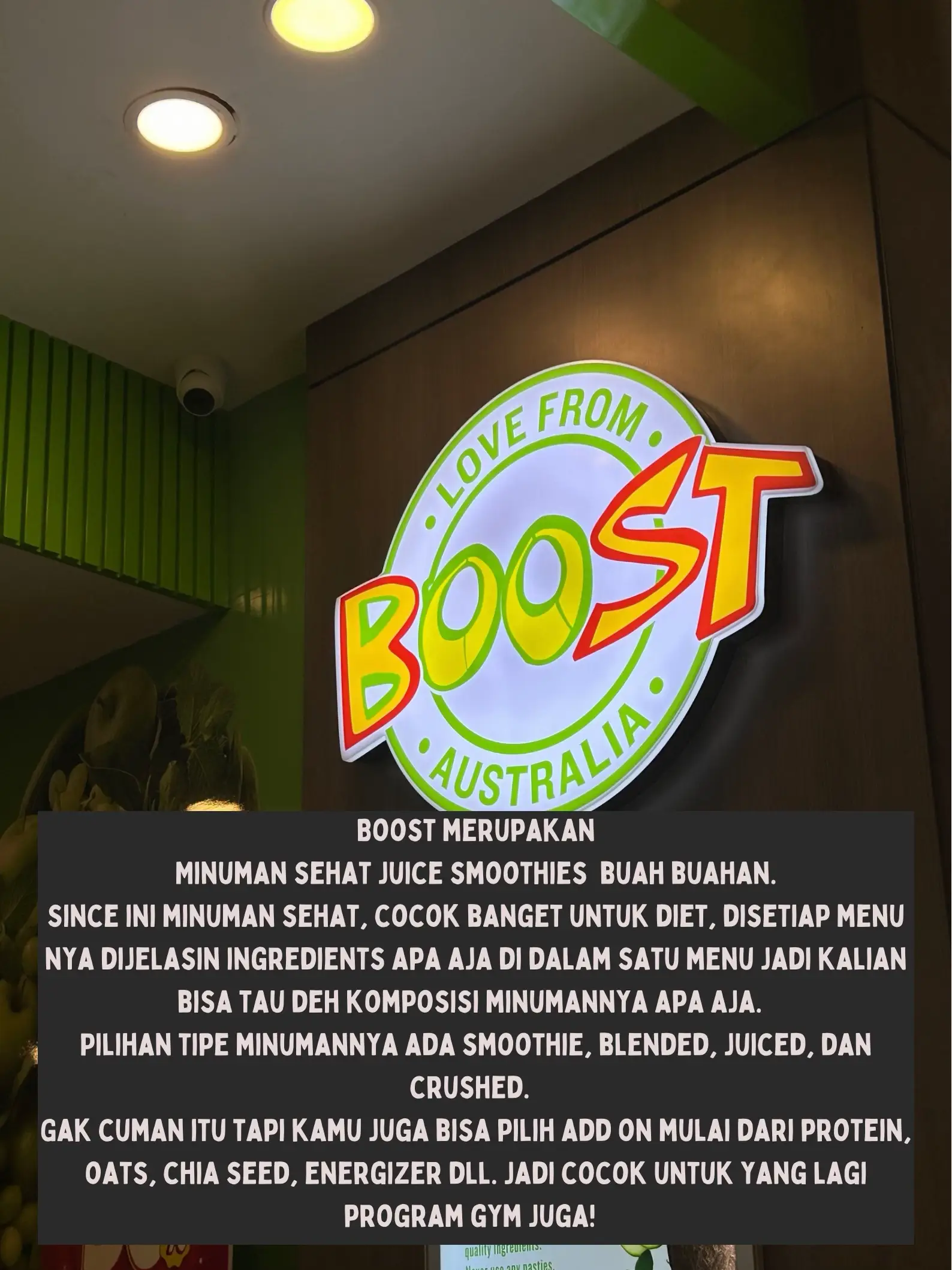 HOW TO ORDER BOOST, TIPS DAPET MINUMAN GRATIS!🤫 | Galeri diposting oleh Ning Ayu | Lemon8