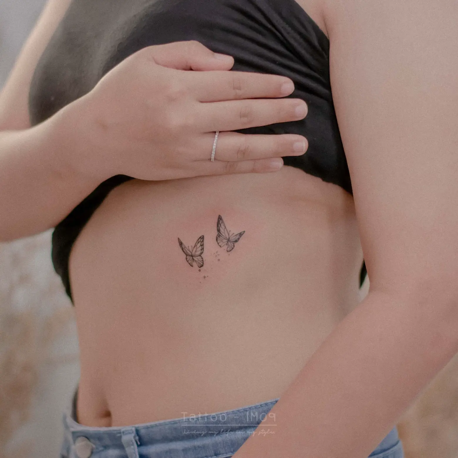 แบบรอยสักลายผีเสื้อ🦋 | แกลเลอรีที่โพสต์โดย Mild Ps | Lemon8