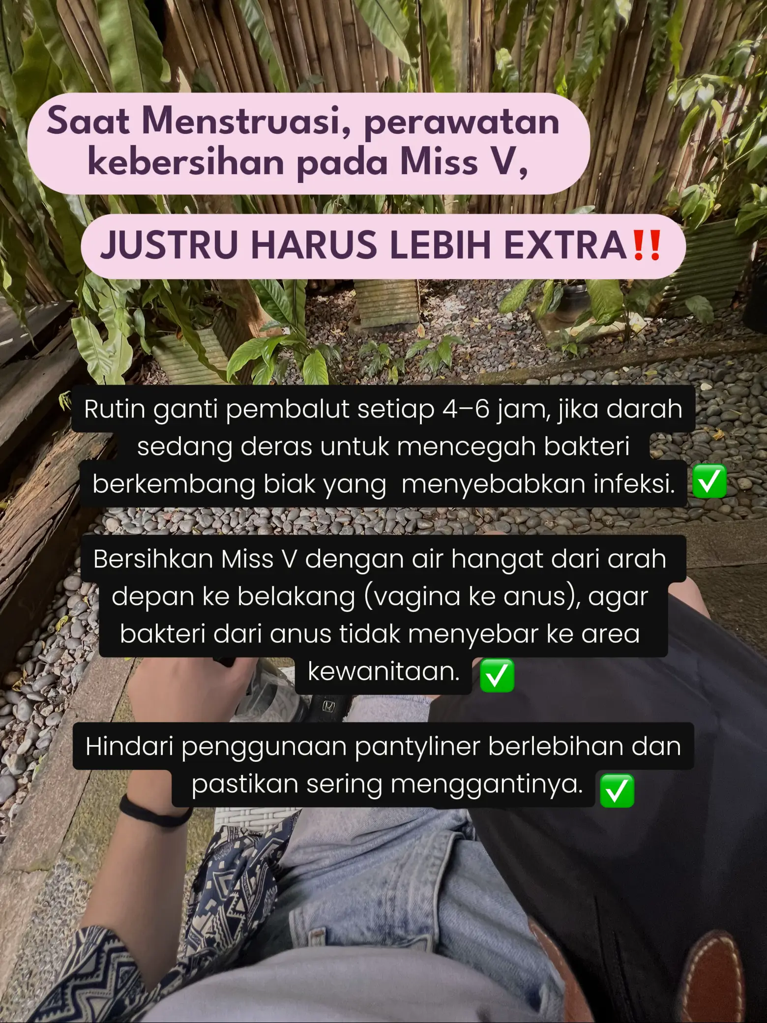 Say No to Misinformasi: Cara Merawat Miss V🩷 | Galeri diposting oleh Putti Zara | Lemon8
