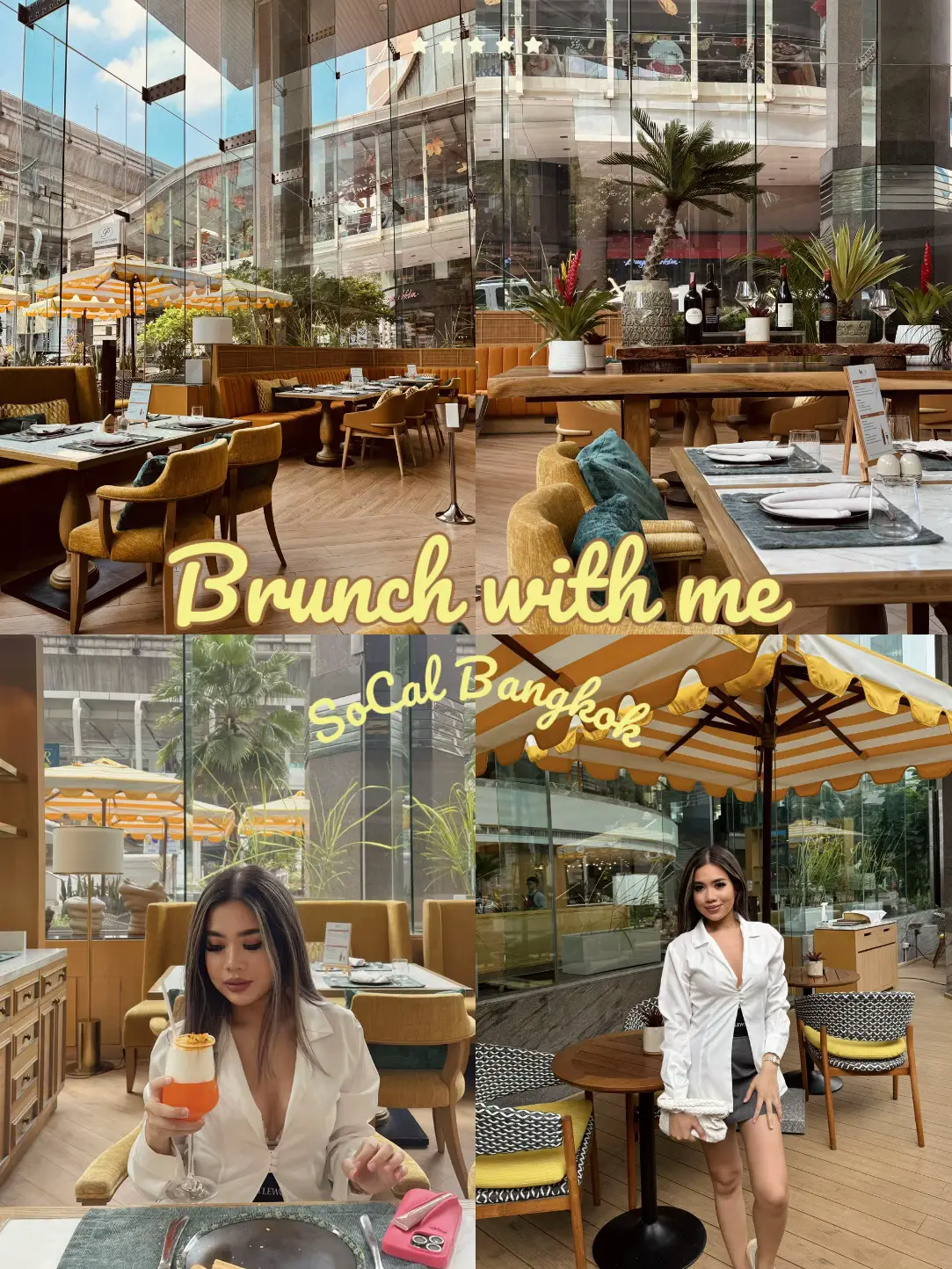 Brunch with me at SoCal Bangkok 🥂🍝 | แกลเลอรีที่โพสต์โดย A'Ris Nurintar | Lemon8