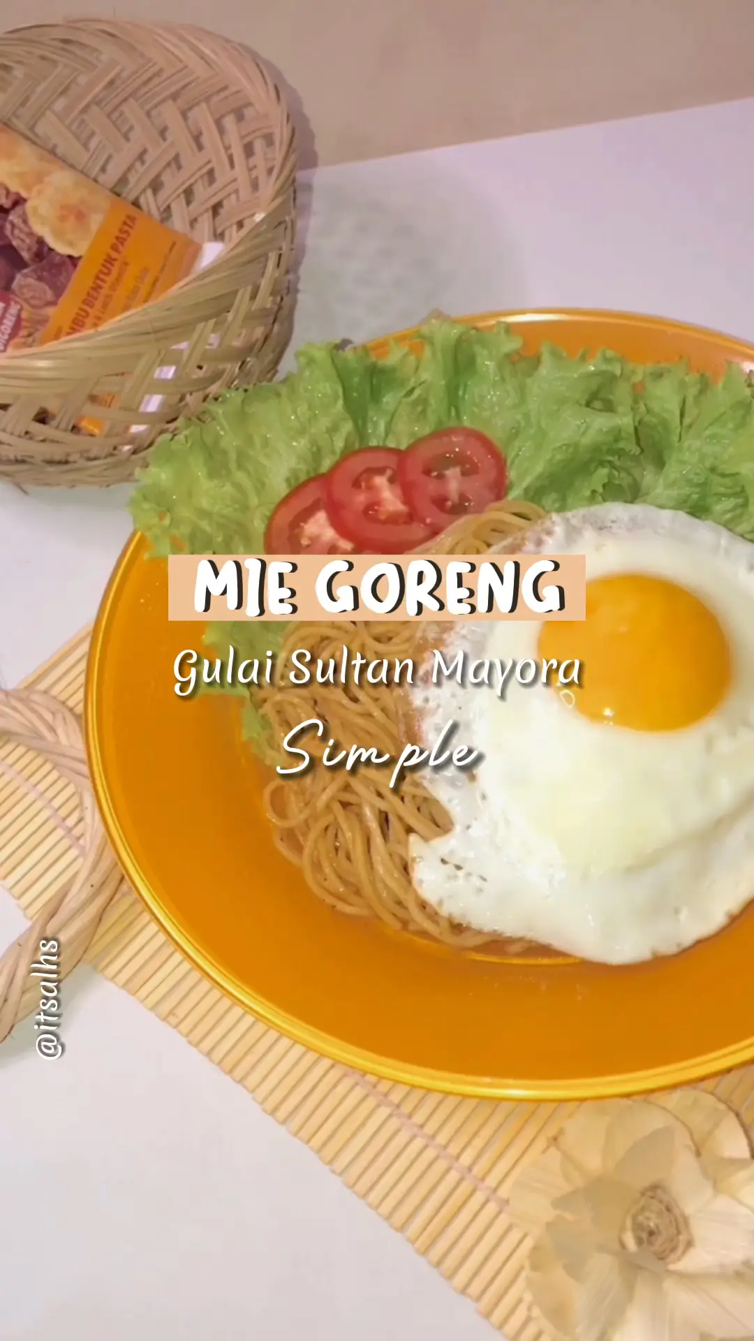 Mie Goreng Gulai Sultan | Video dipublikasikan oleh Cook with Alhs | Lemon8