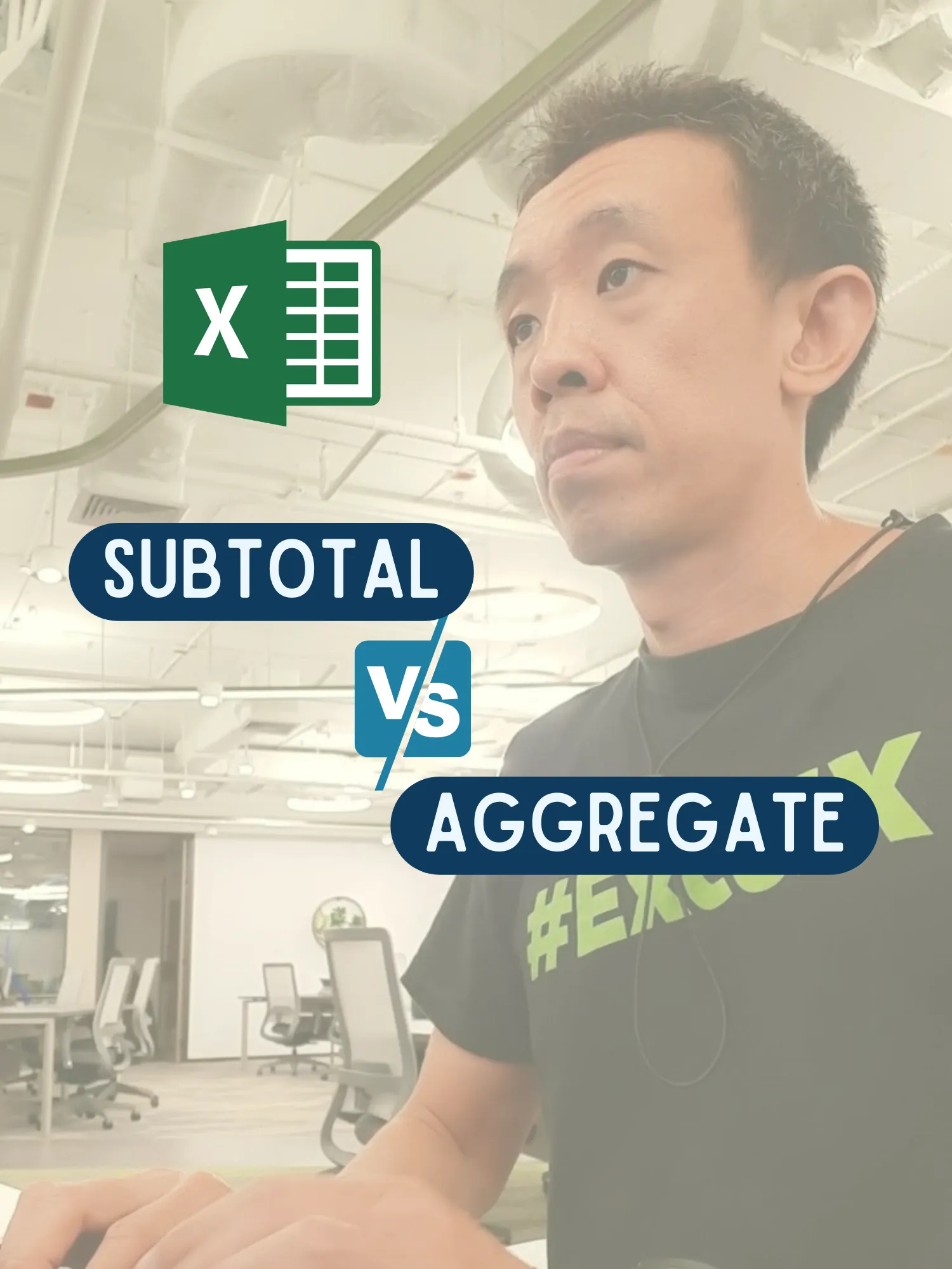 Excel : เปรียบเทียบ SUBTOTAL vs AGGREGATE | แกลเลอรีที่โพสต์โดย ExcelX | Lemon8