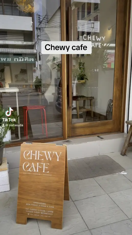 คาเฟ่ chewy cafe | วิดีโอที่เผยแพร่โดย Natnapa | Lemon8