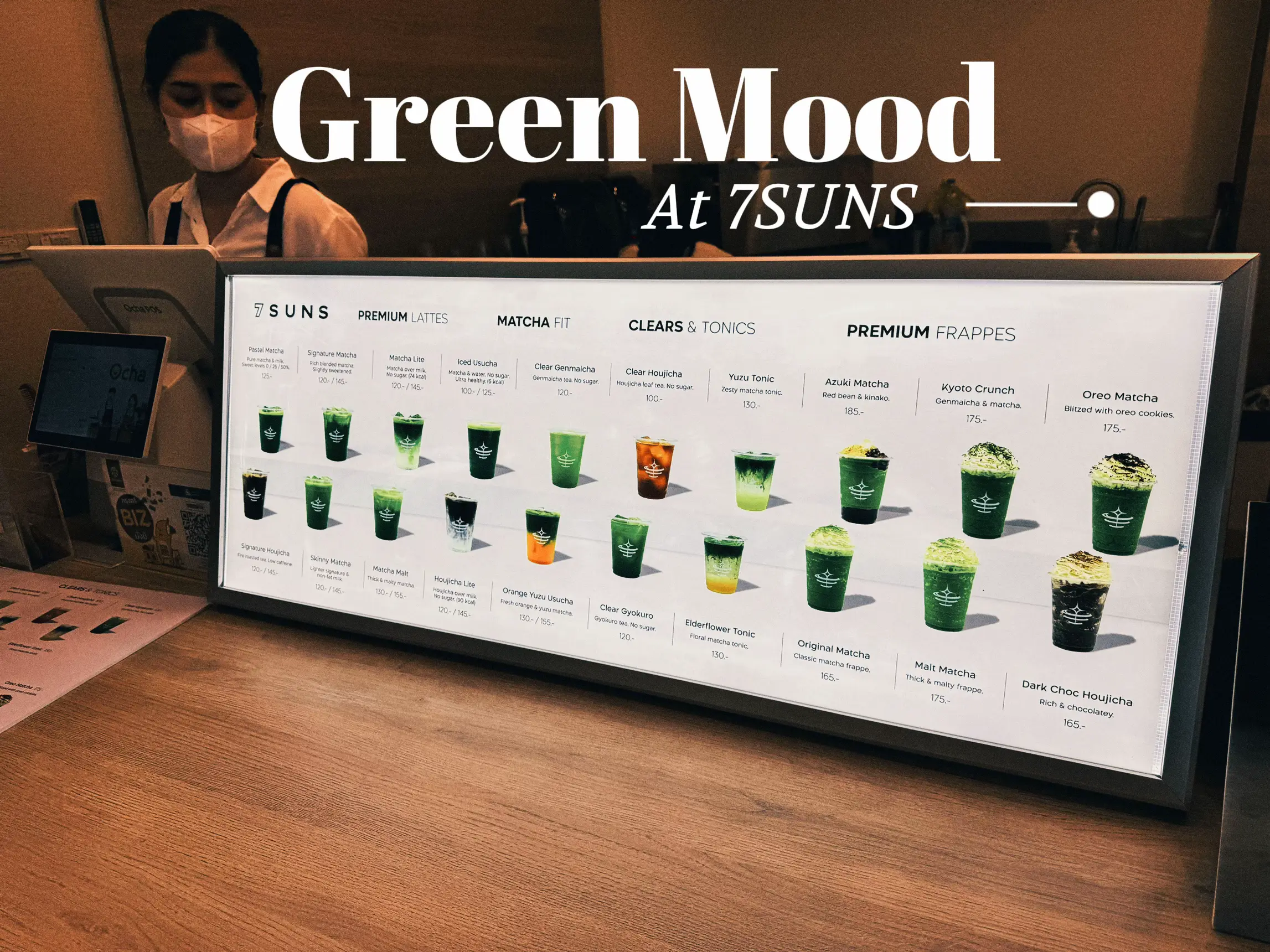 Green Mood at 7SUNS | แกลเลอรีที่โพสต์โดย Bayz | Lemon8