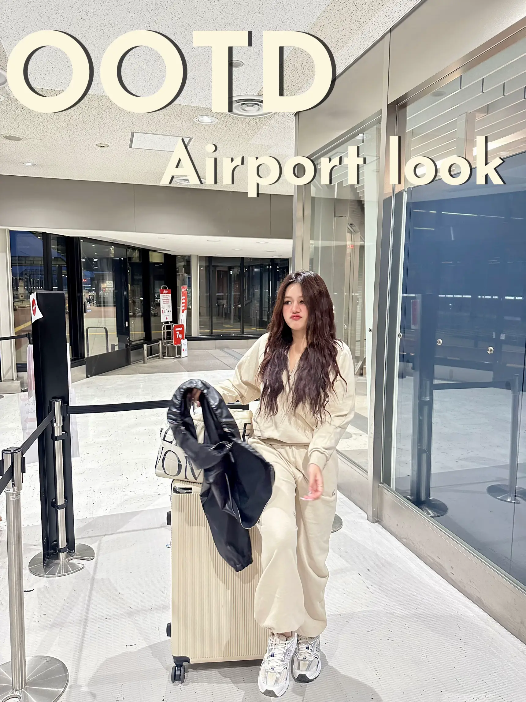 3 Outfit Ideas Airport look แจกไอเดียแต่งตัวไปสนามบิน | แกลเลอรีที่ ...