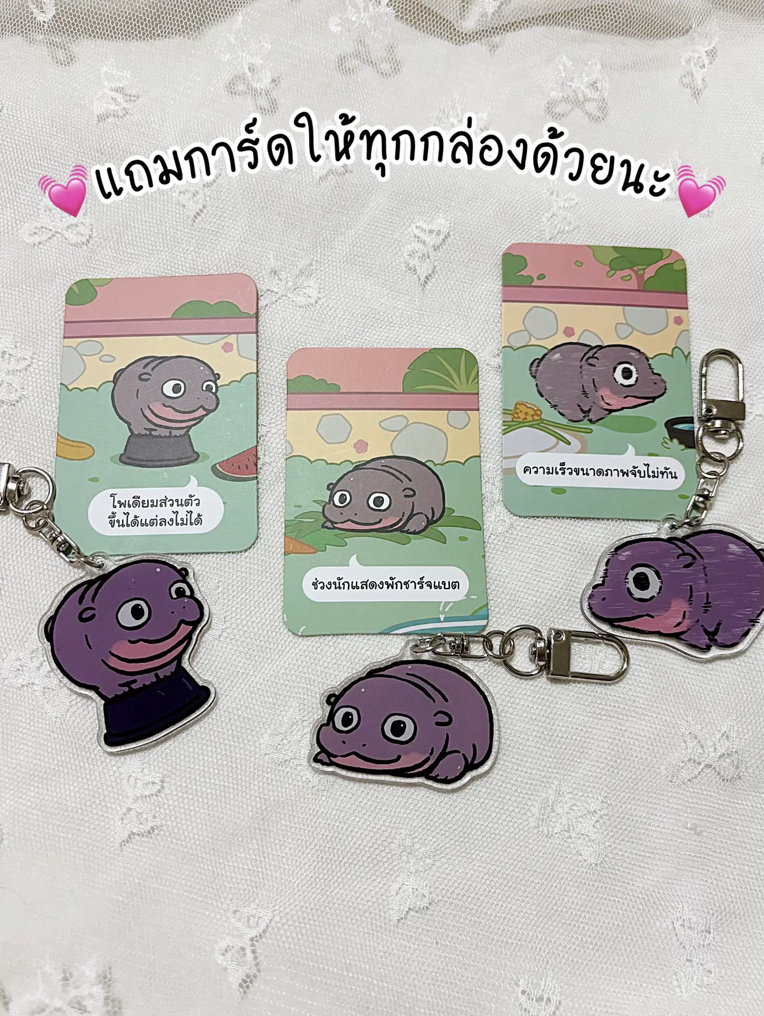 มา Unbox พวงกุญแจจุ่มมะ มะ หมูเด้งกันนน 💖 | แกลเลอรีที่โพสต์โดย ...