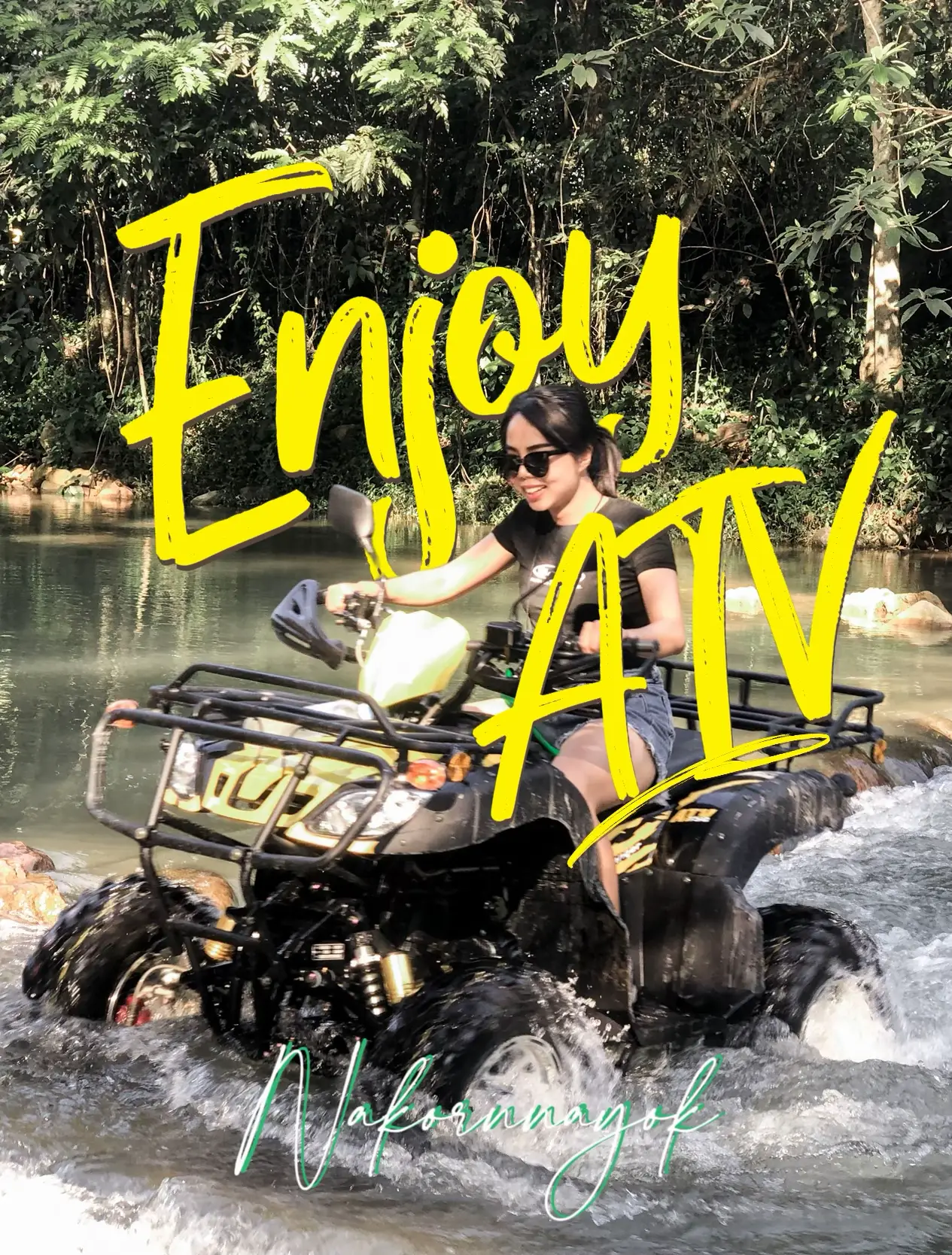 ขับรถ ATV ที่นครนายก 🏎️ | แกลเลอรีที่โพสต์โดย Lemon8er | Lemon8