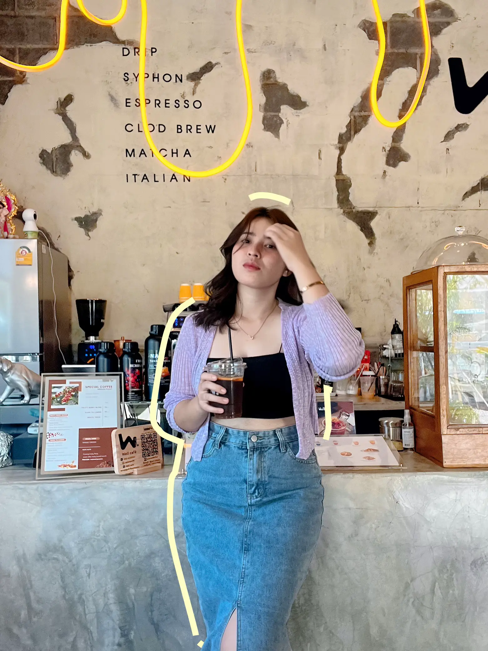 OOTD🪐 สาวอวบแต่งตัวไปคาเฟ่🧸 | Galeri diposting oleh 𝑵𝒂𝒆𝒏𝒆𝒏𝒈🪐 | Lemon8