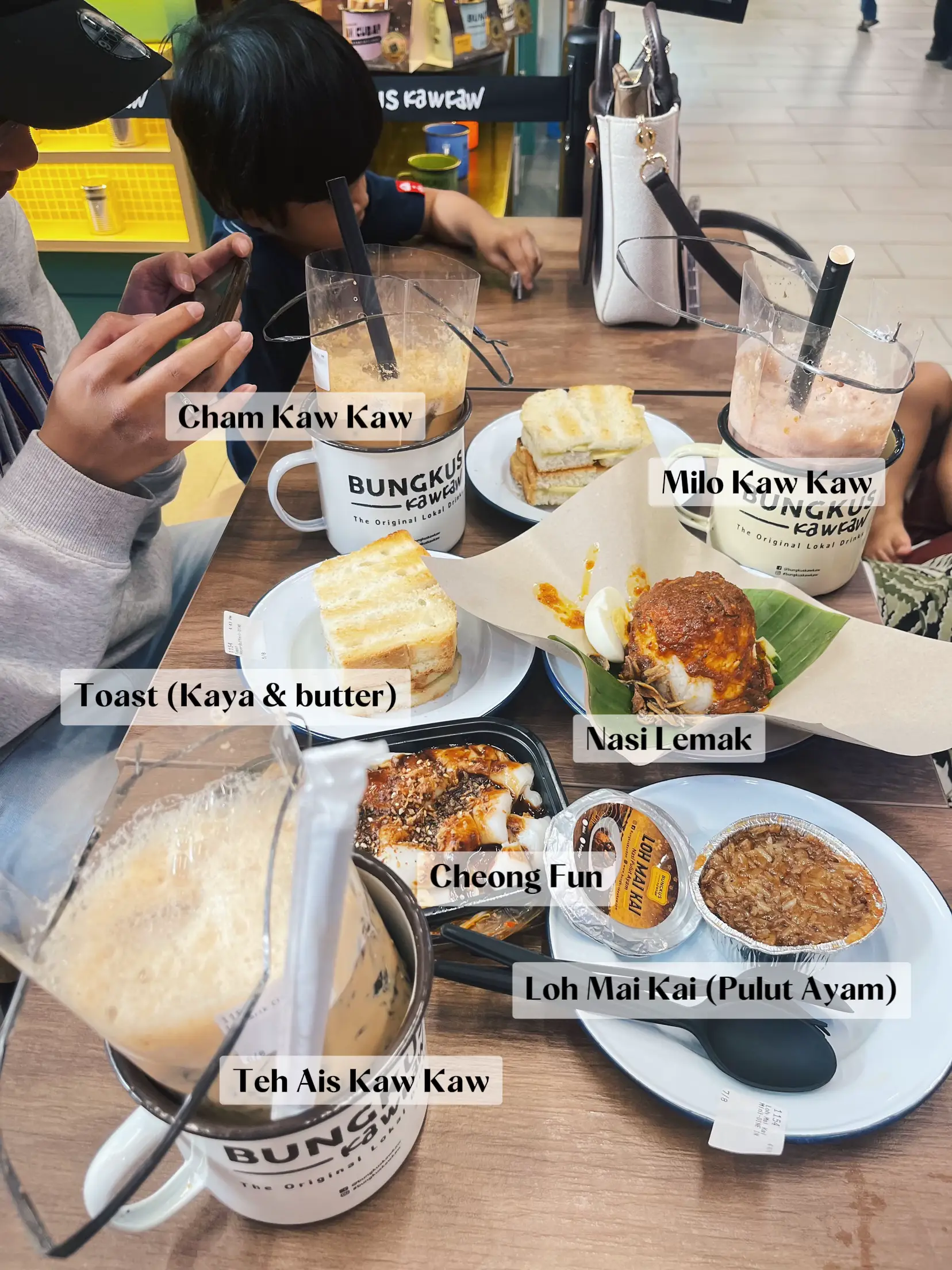 What I usually ordered at Bungkus Kaw Kaw | Galeri disiarkan oleh Juwien | Lemon8