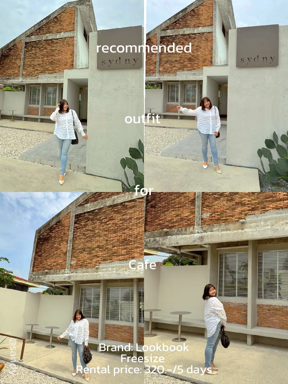 แนะนำชุดใส่ไปคาเฟ่ | แกลเลอรีที่โพสต์โดย mymatch.bkk | Lemon8