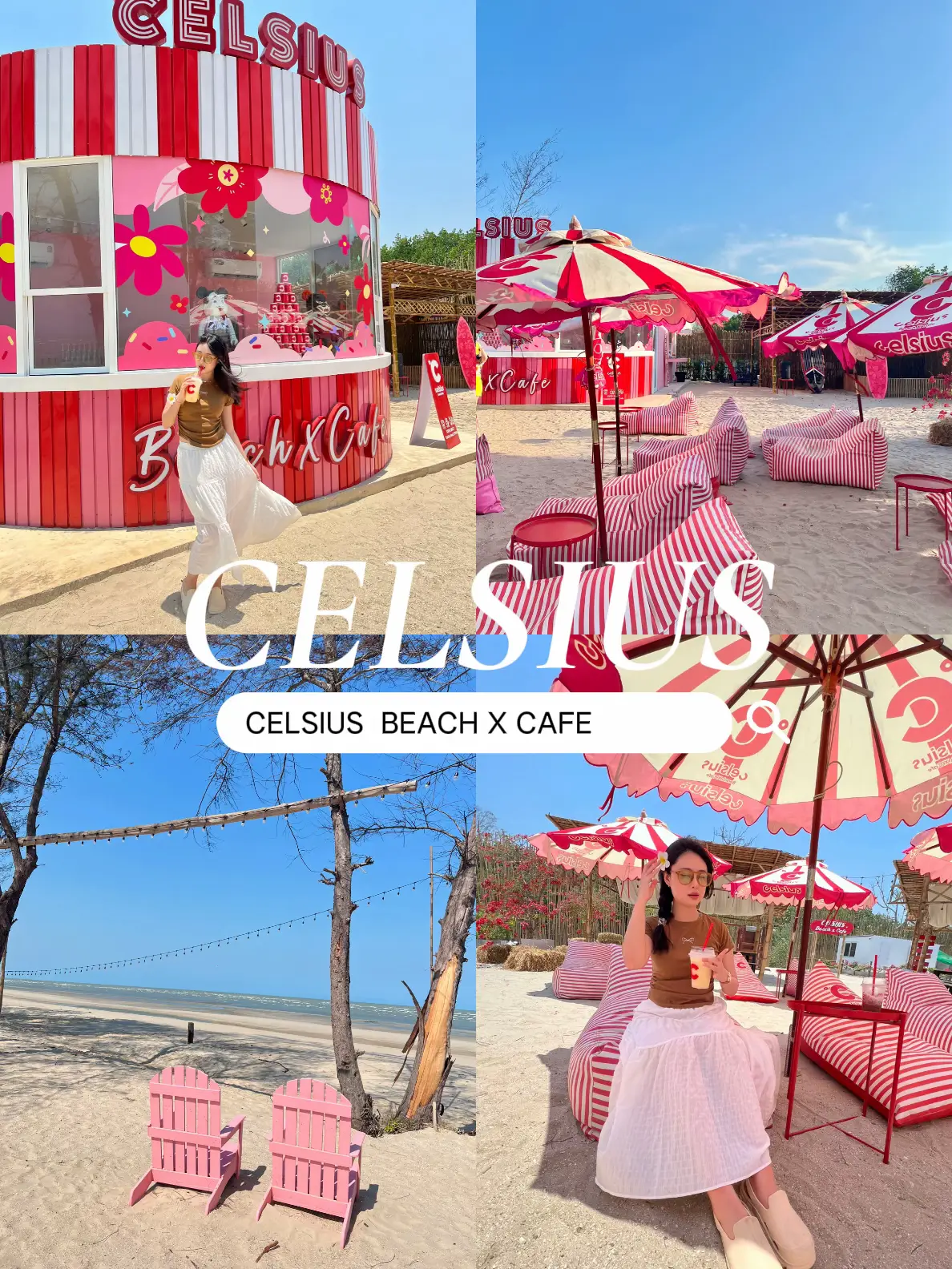 CELSIUS BEACH X CAFE 🌴🍍🥤 | แกลเลอรีที่โพสต์โดย Aumcq | Lemon8