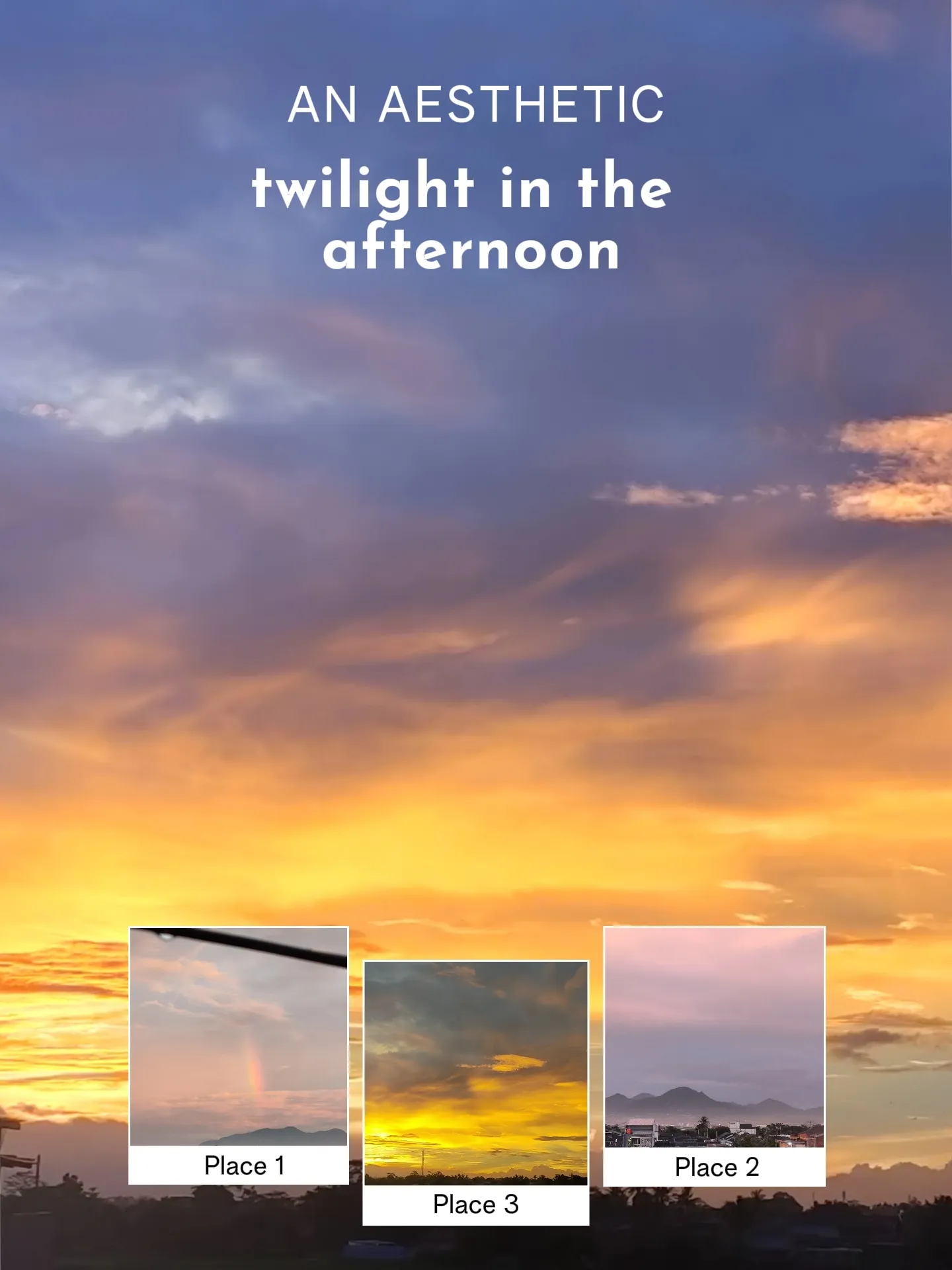 twilight in the afternoon | Gallery posted by dahlia | Lemon8