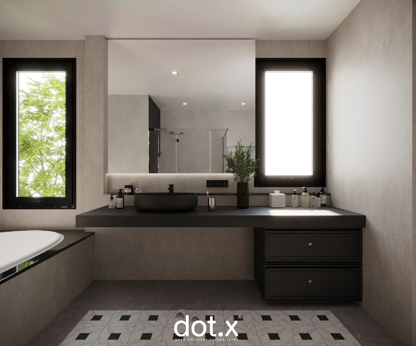 เปลี่ยนห้องน้ำใหม่ ให้ไฉไลกว่าเก่า! | แกลเลอรีที่โพสต์โดย @dot.x | Lemon8