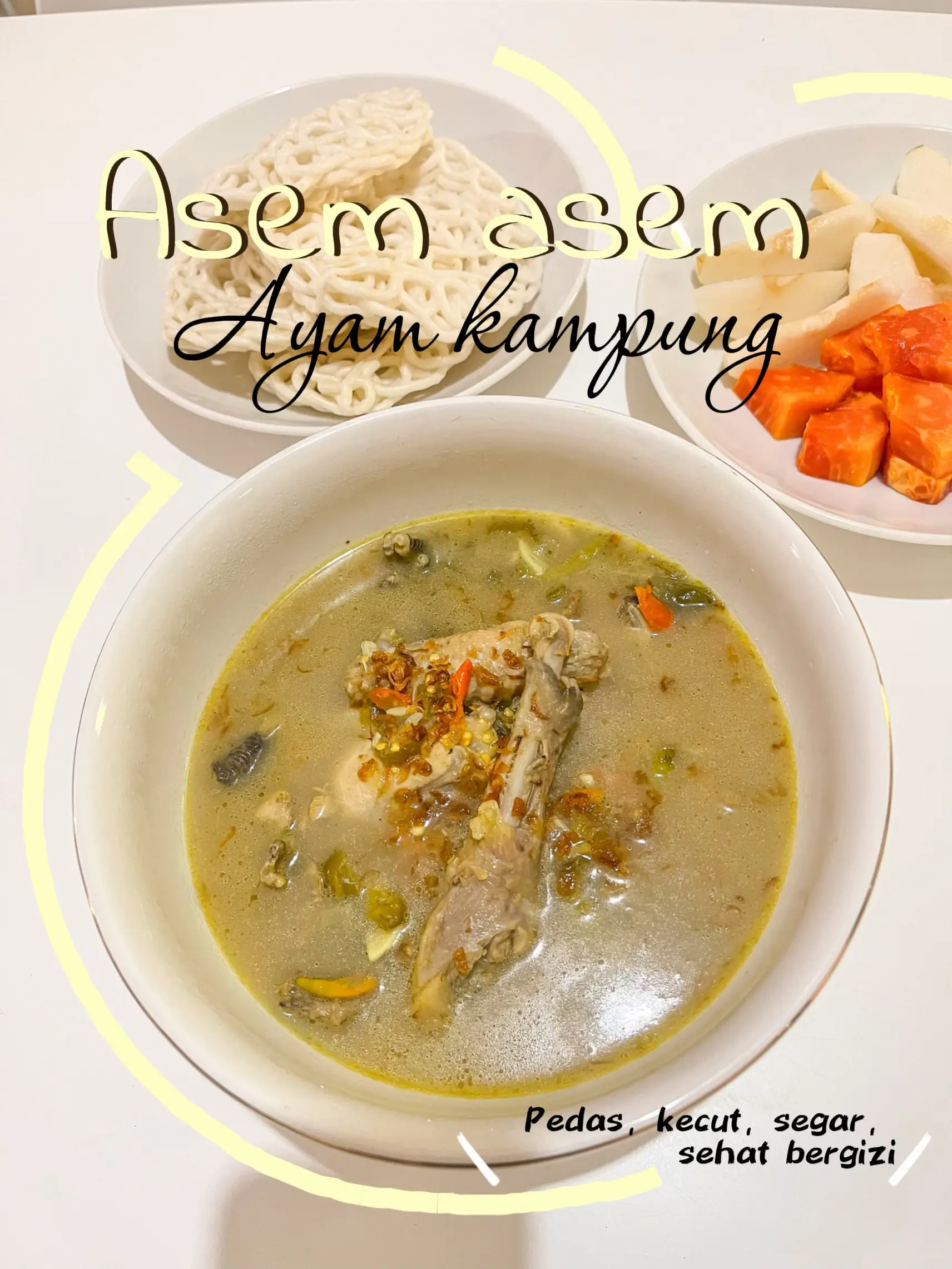 Asem asem ayam kampung ( tanpa santan ) | Galeri disiarkan oleh Alfi ...