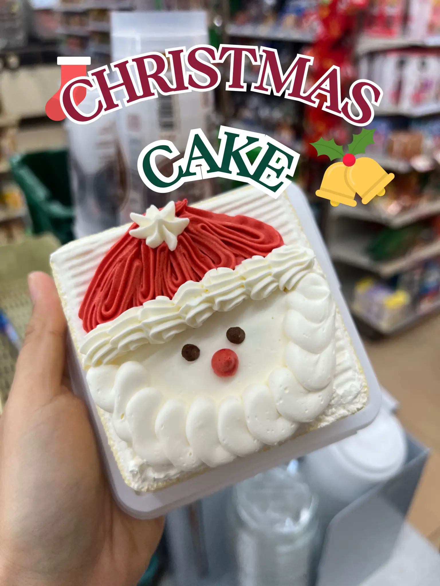 เค้กซานตาคลอสที่ 7-11 🎂🎄 | แกลเลอรีที่โพสต์โดย earnnudba | Lemon8