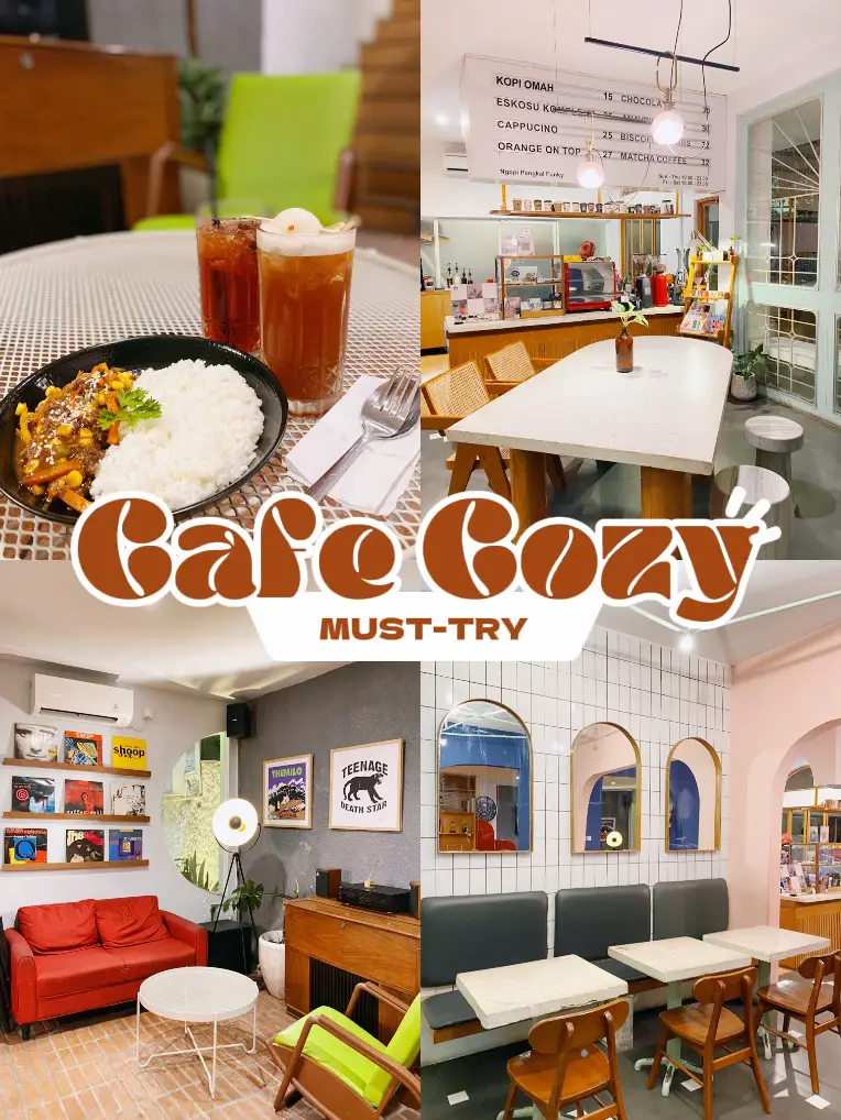 Cafe Cozy | Galeri diposting oleh Nimnim | Lemon8