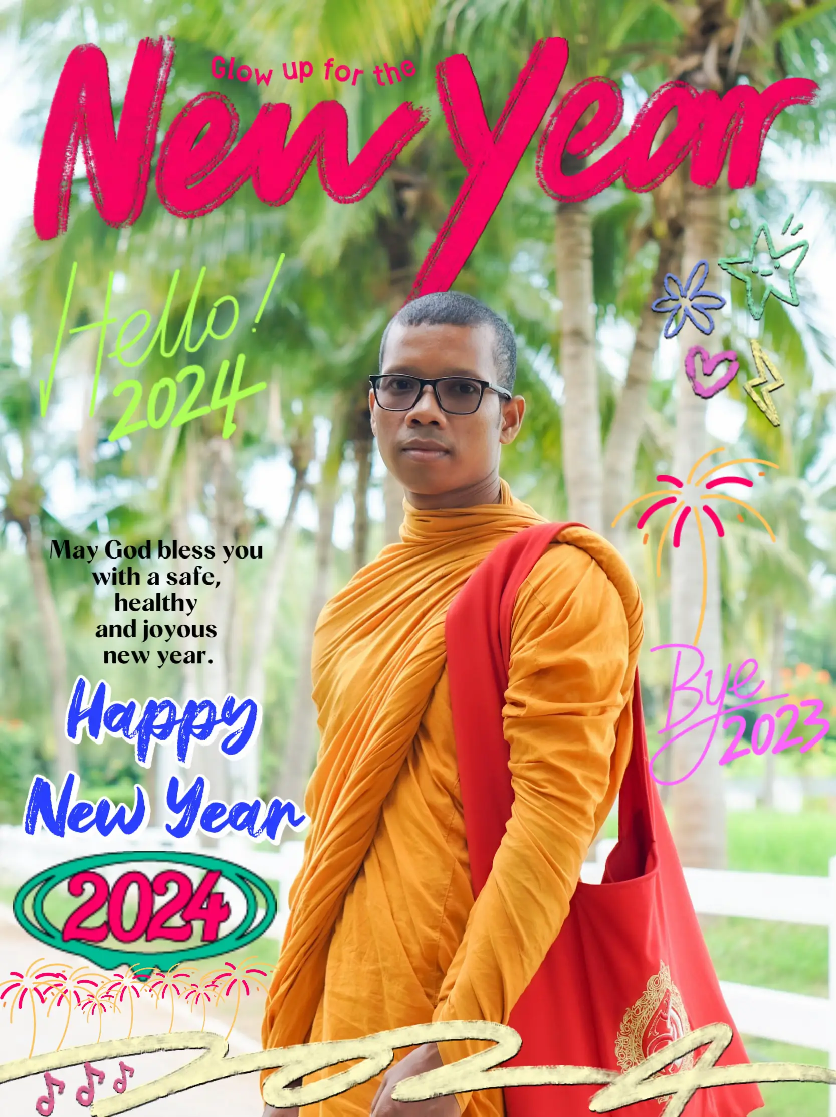 Happy New Year 2024 | แกลเลอรีที่โพสต์โดย Liton Baroyar | Lemon8