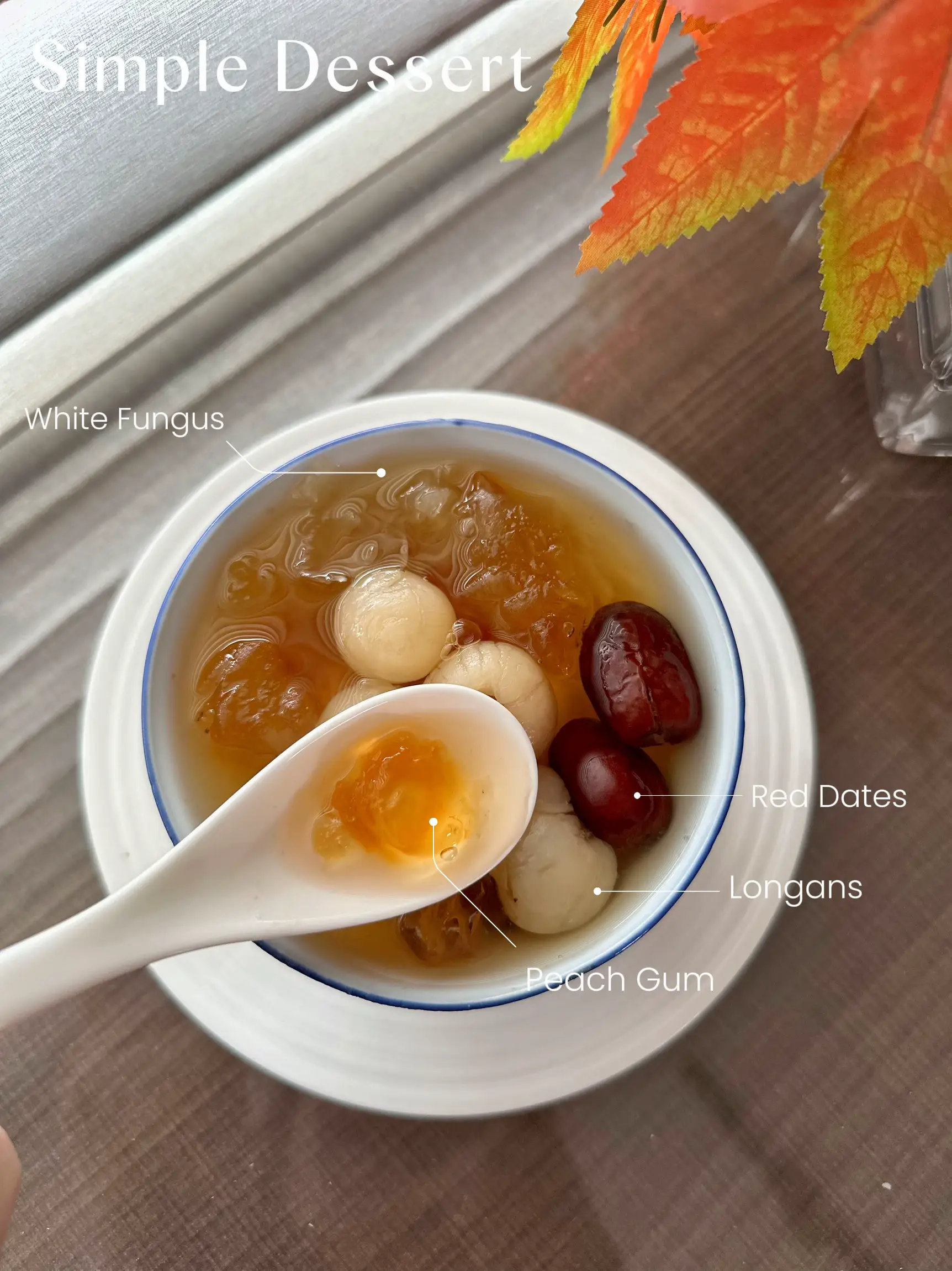 Cooking my favourite peach gum dessert! | Gallery posted by Vivian | Lemon8