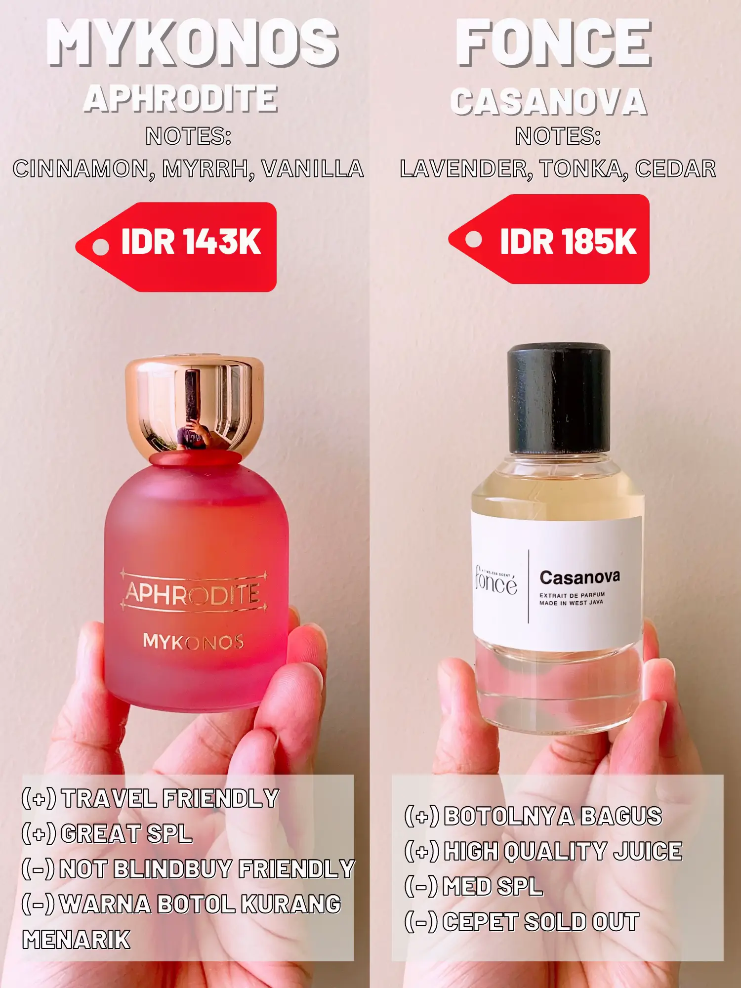 Best Local Perfume 2023 Versiku | Galeri diposting oleh anderscent | Lemon8