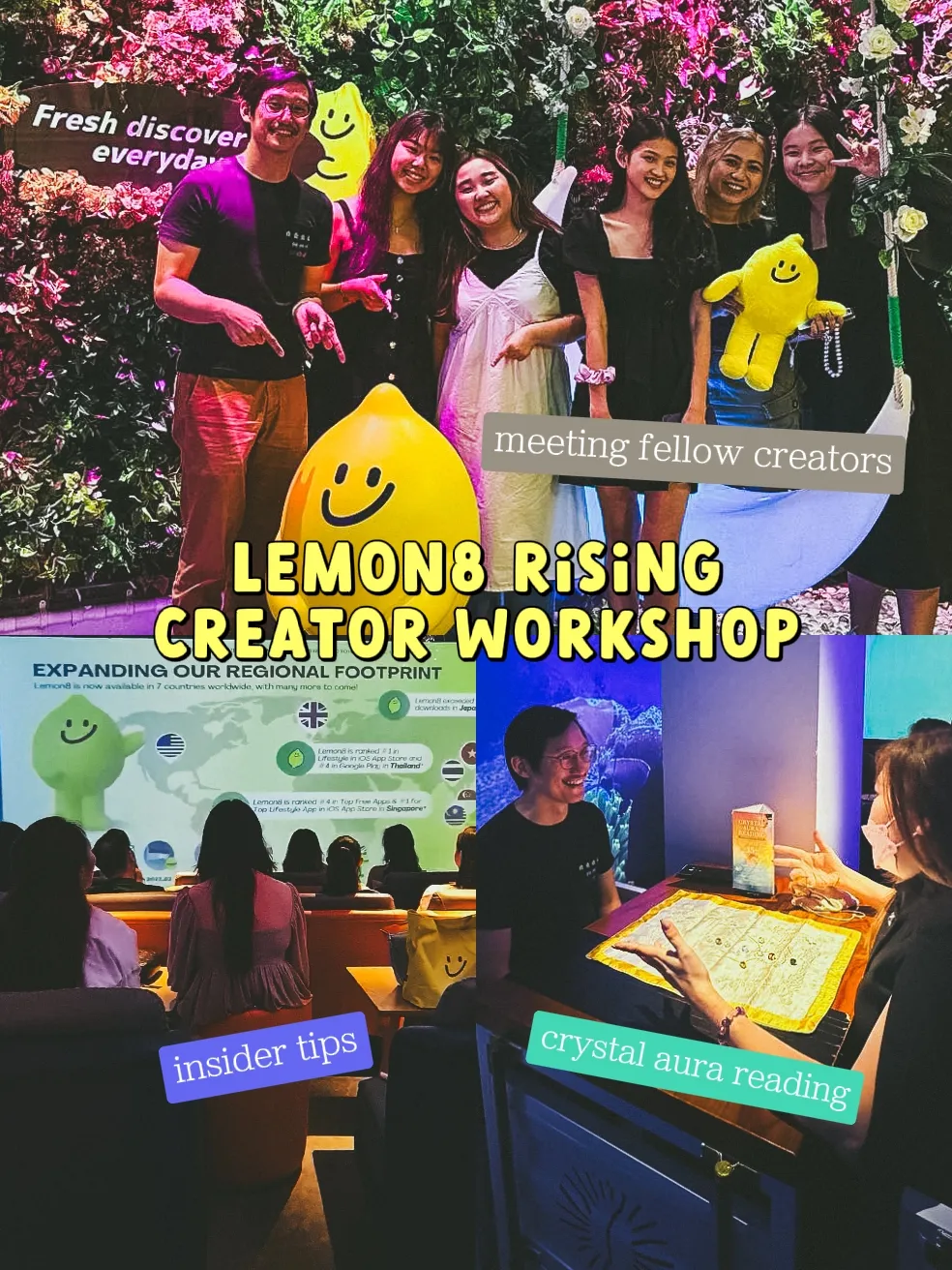Inside Look: Lemon8 Rising Creator Workshop | แกลเลอรีที่โพสต์โดย uncle chan | Lemon8