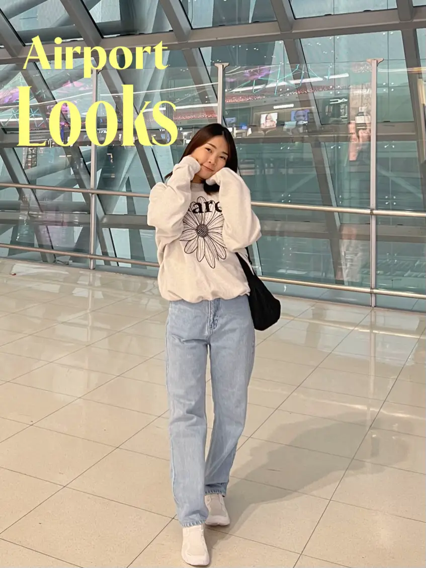 OOTD : Airport look ️ แต่งขึ้นเครื่องยังไงให้ได้รูป | แกลเลอรีที่โพสต์ ...