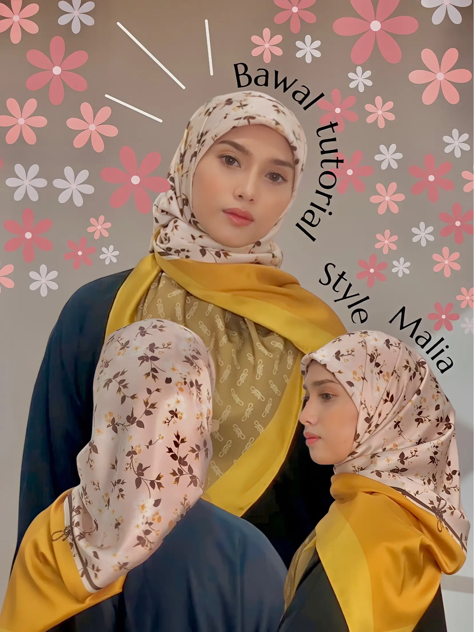 Bawal Tutorial “Gaya Malia” | Video diterbitkan oleh Firzanahshamsul ...