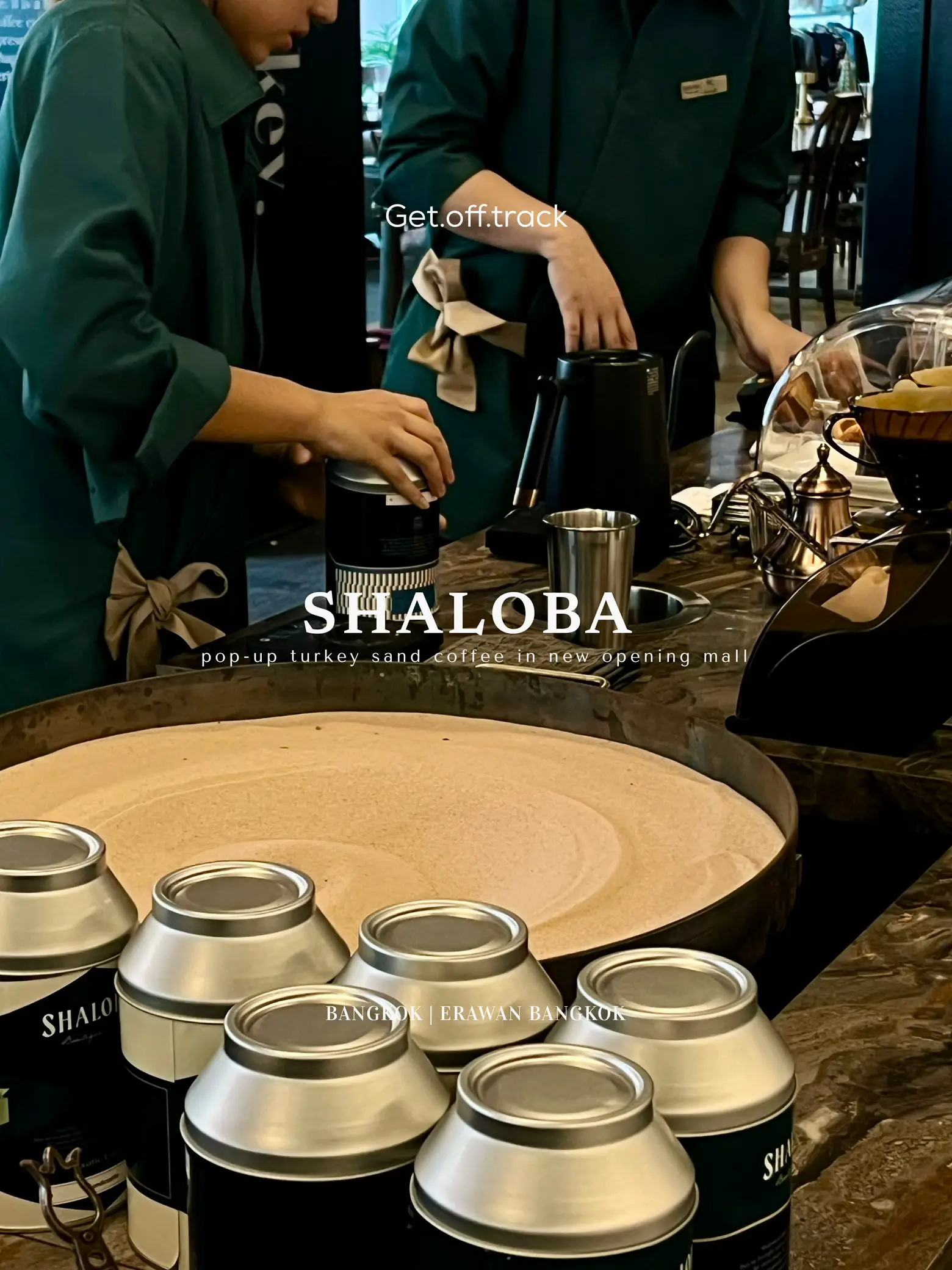 SHALOBAxERAWAN ร้านกาแฟตุรกีที่แวะเวียนมาให้ชิมกันในเมือง ☕️🇹🇷 | แกลเลอ ...