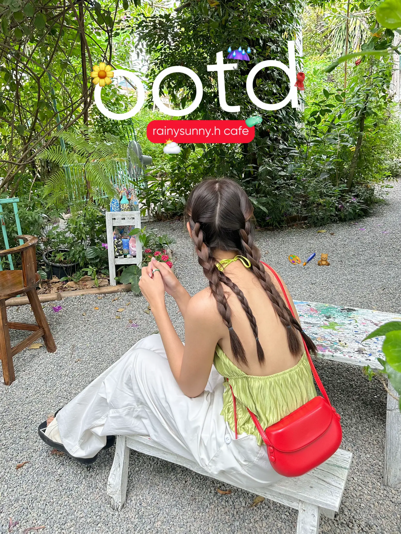 ootd🍎🎨🖌️ แต่งตัวน่ารักไประบายสีกัน | แกลเลอรีที่โพสต์โดย ε nessei ♡’ | Lemon8