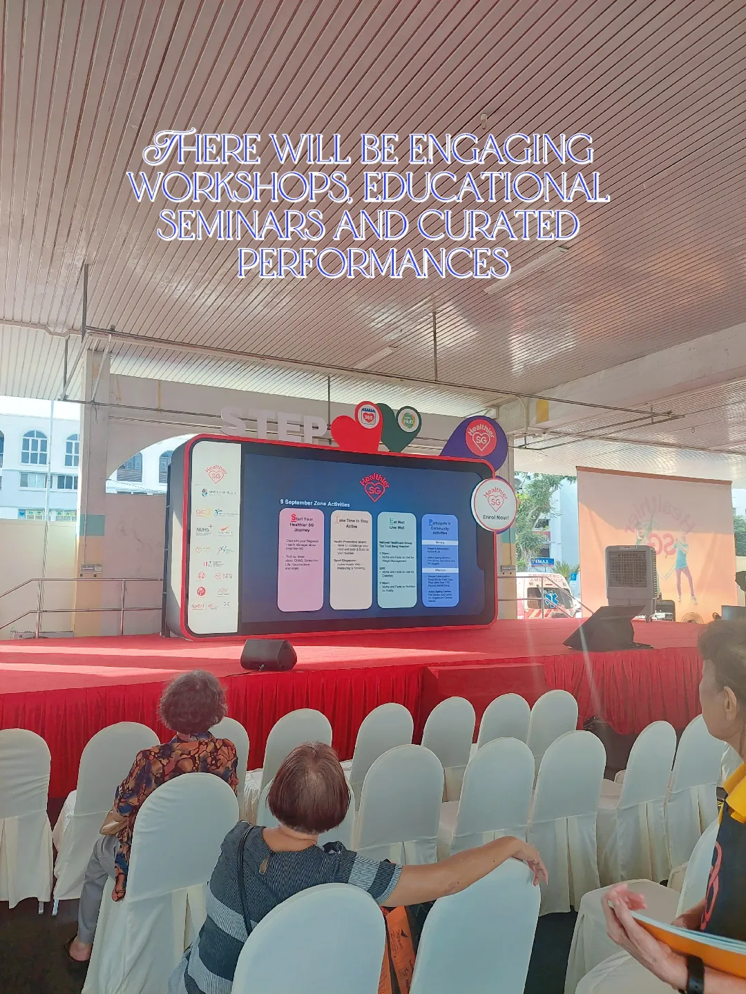 Healthier SG roadshow event 💪♥️ | แกลเลอรีที่โพสต์โดย Grace Lai | Lemon8