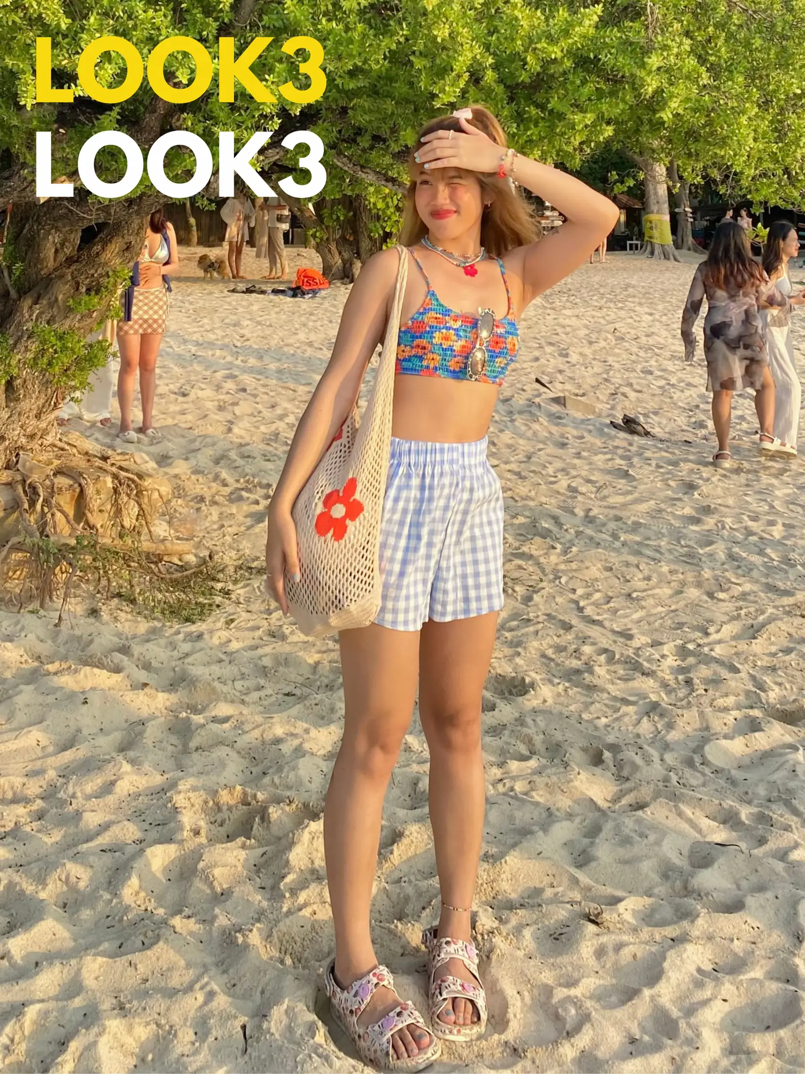Beach Outfit! 🌊 3 ลุคไปทะเลแบบไม่โป๊ ถ่ายรูปปัง🌟🎀 | แกลเลอรีที่โพสต์โดย PagingKo🦦🫧 | Lemon8