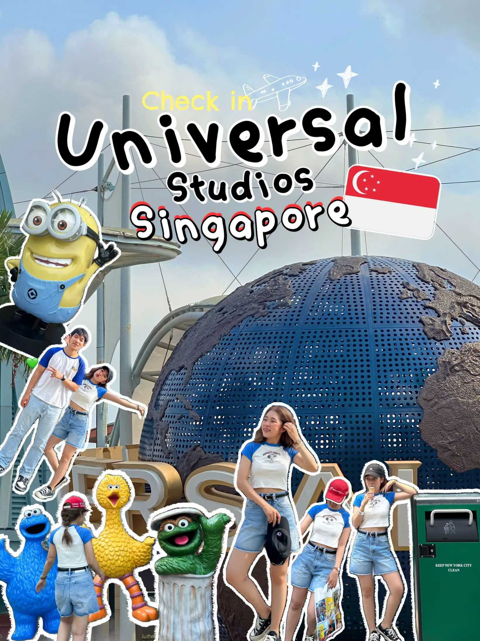 Universal Studios Singapore 🇸🇬 🌏 | แกลเลอรีที่โพสต์โดย Taratoey ̈ | Lemon8