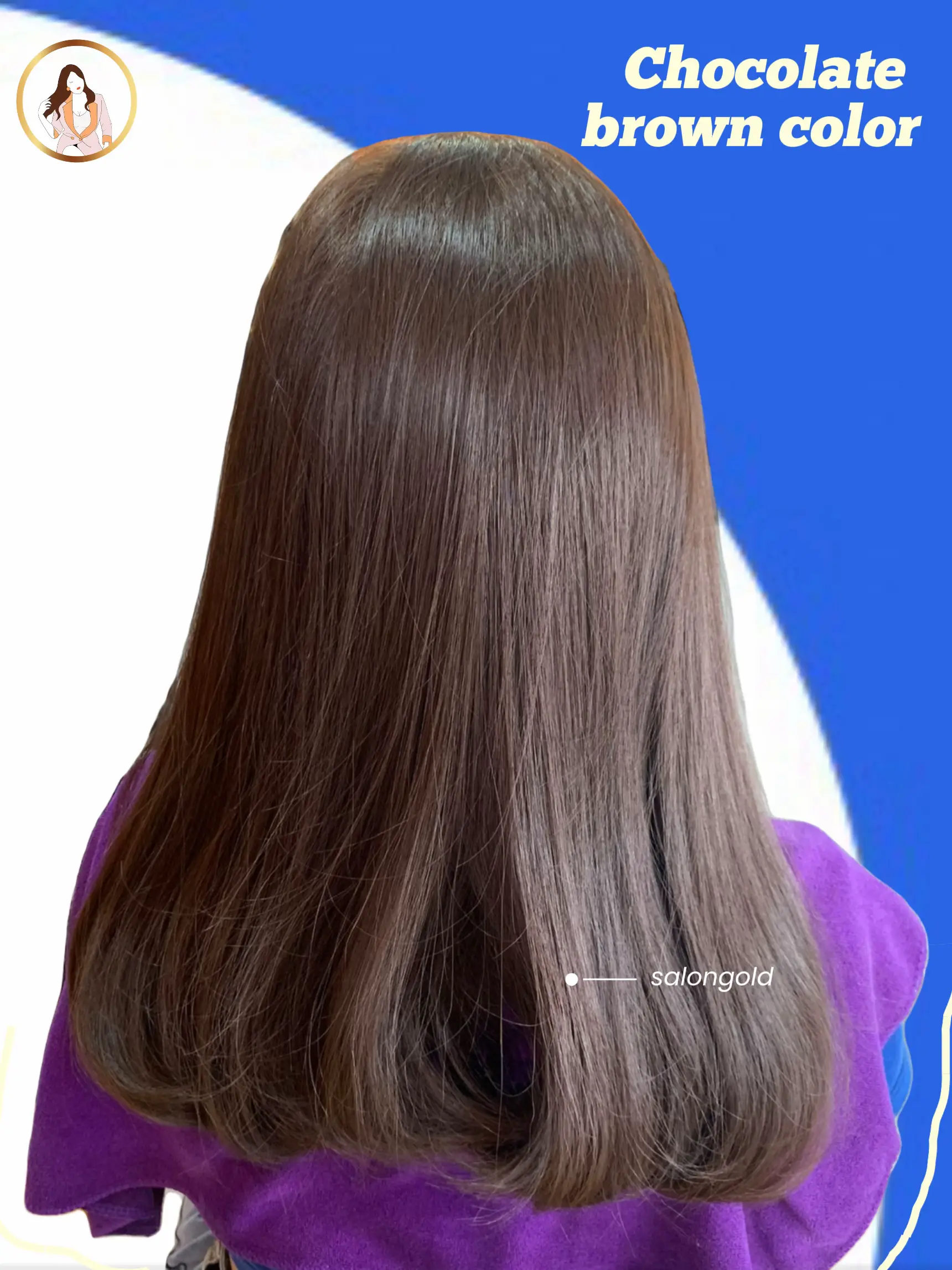 Chocolate brown color | Gallery posted by SALONGOLD | Lemon8