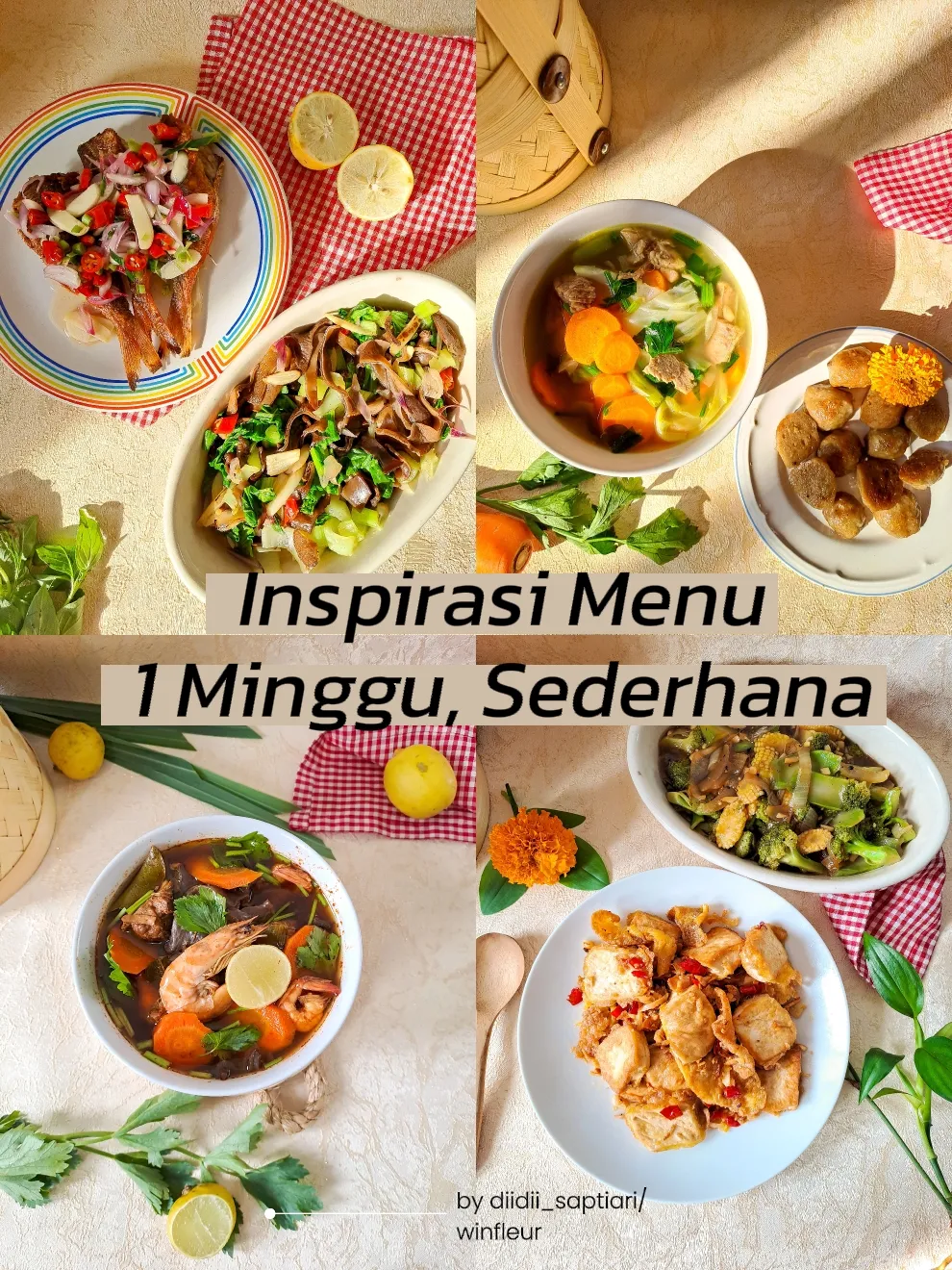 Inspirasi Menu1 Minggu, Sederhana dan gampang | Galeri diposting oleh ...