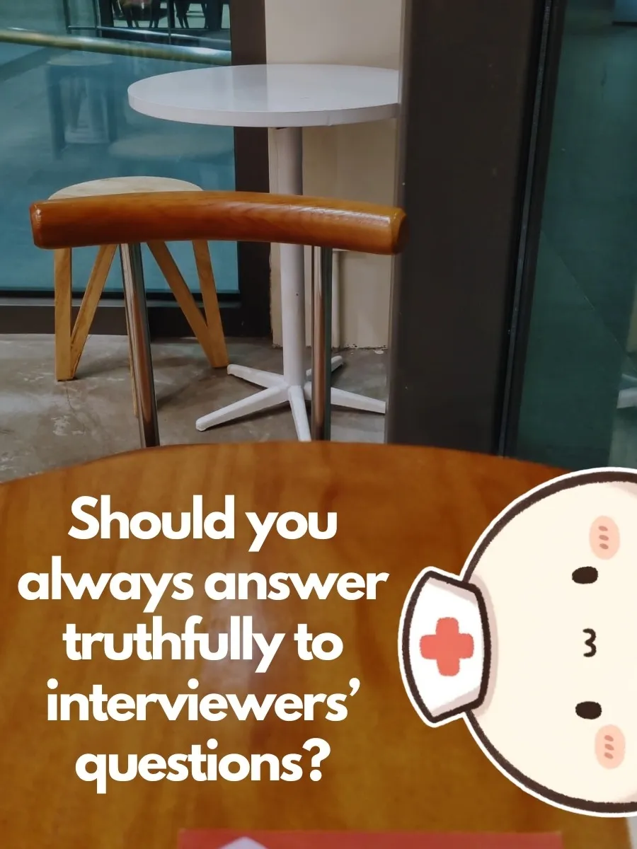 I chose to answer truthfully to interviewer’s qns | Gallery posted by ...
