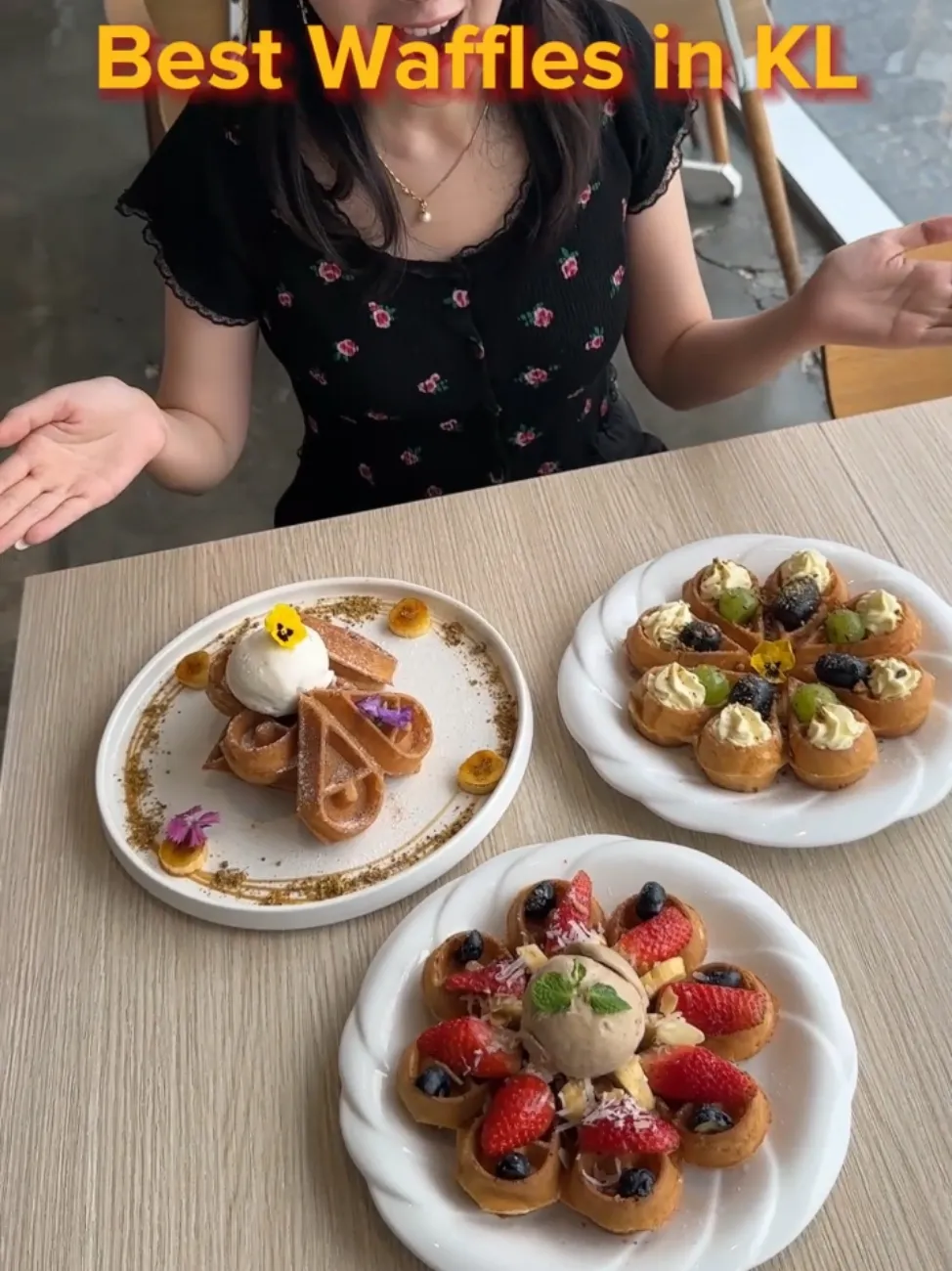 Best waffles in KL! Do you agree? | Video published by Best Food MY ...