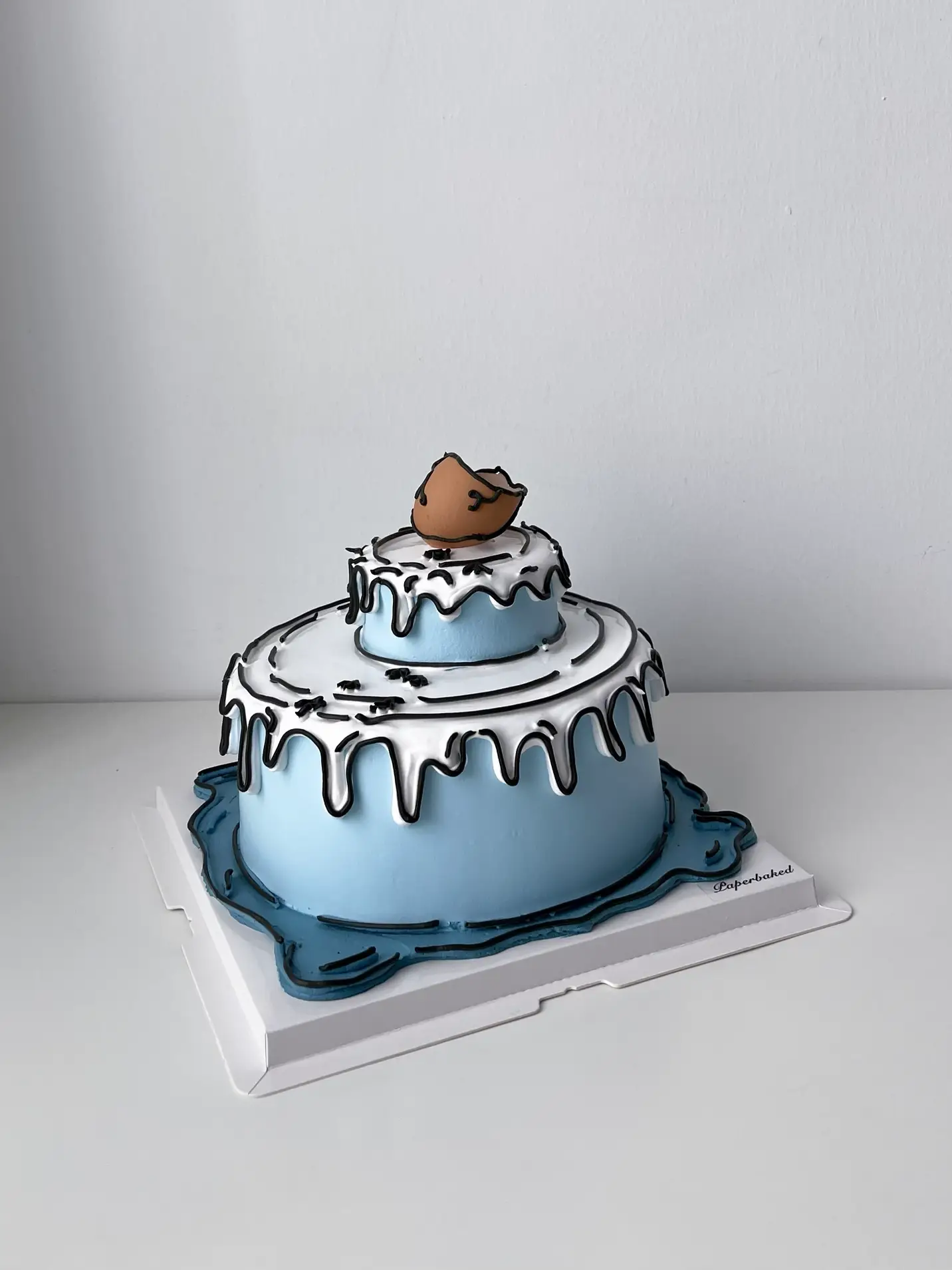 2D COMIC CAKE DESIGNS | Galeri disiarkan oleh Paperbaked | Lemon8